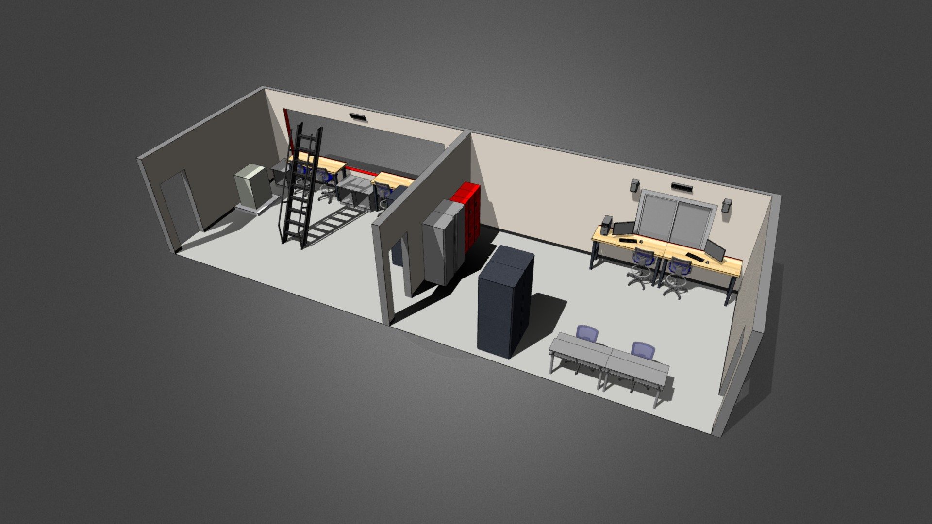 Sports Arena - Pressbox Completion - 3D model by lngshado [3b2f731 ...