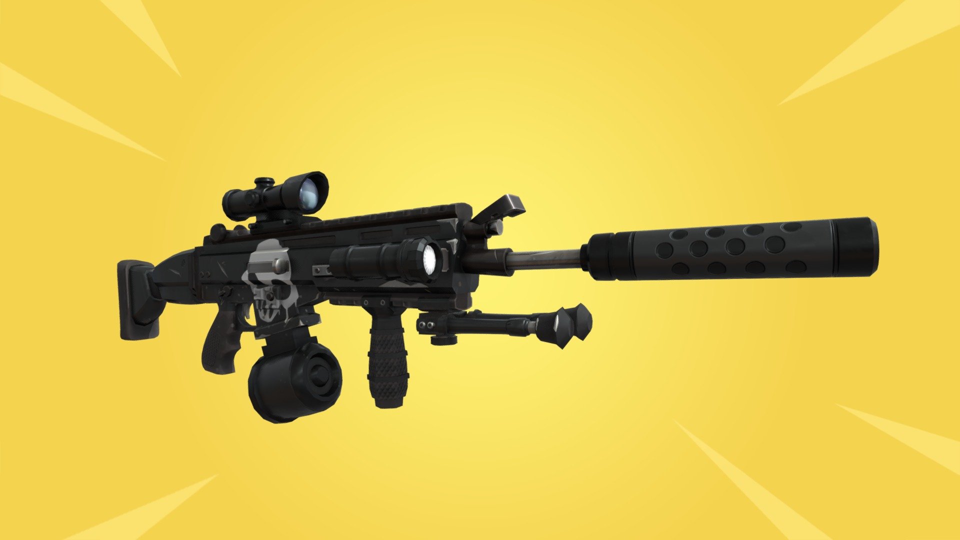Mythic Revenant Siegebreaker - Fortnite Fanart - 3D model by Wouter van ...