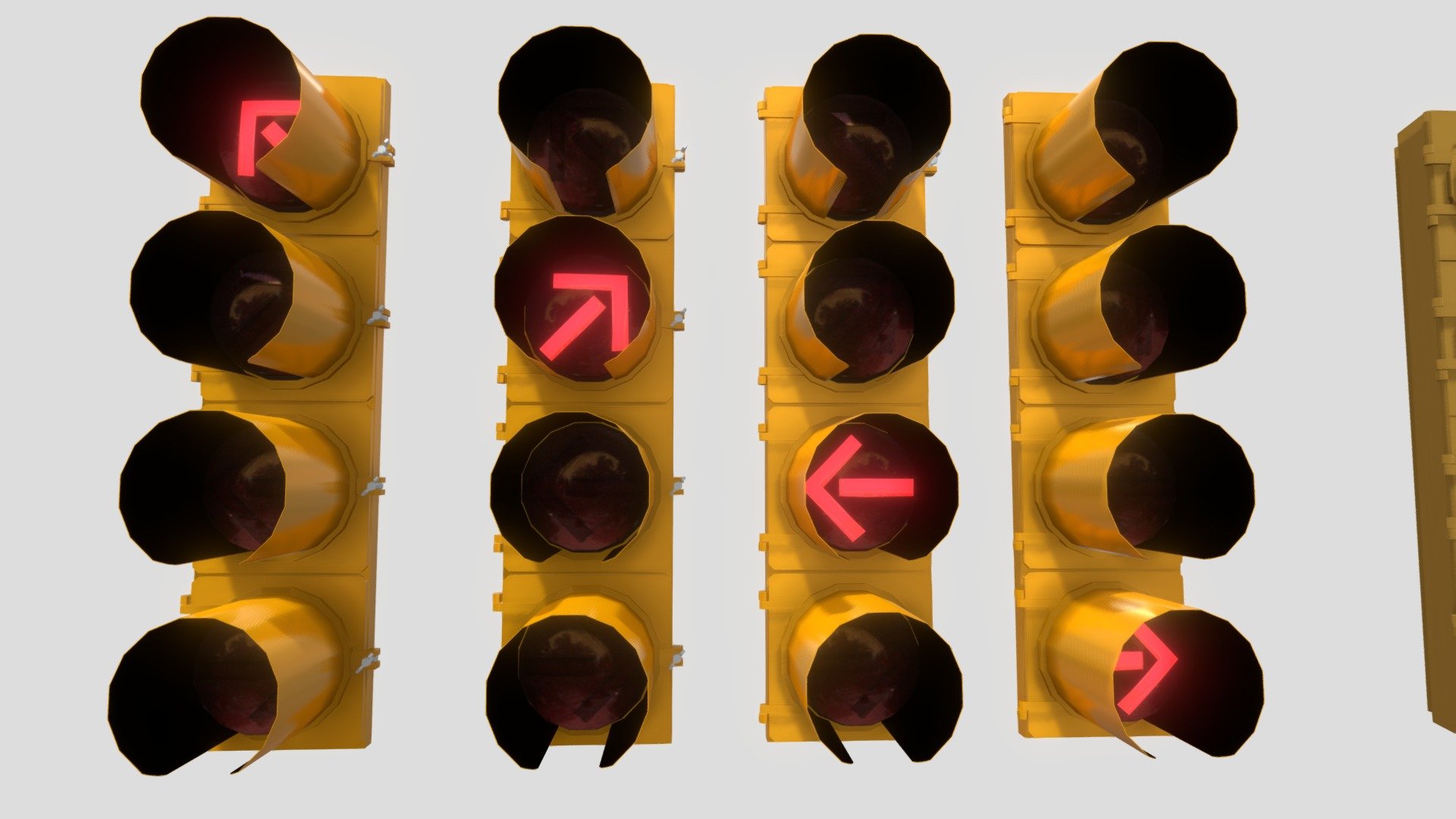 4 Red Arrows - 3D model by Signalrenders [3b30d42] - Sketchfab