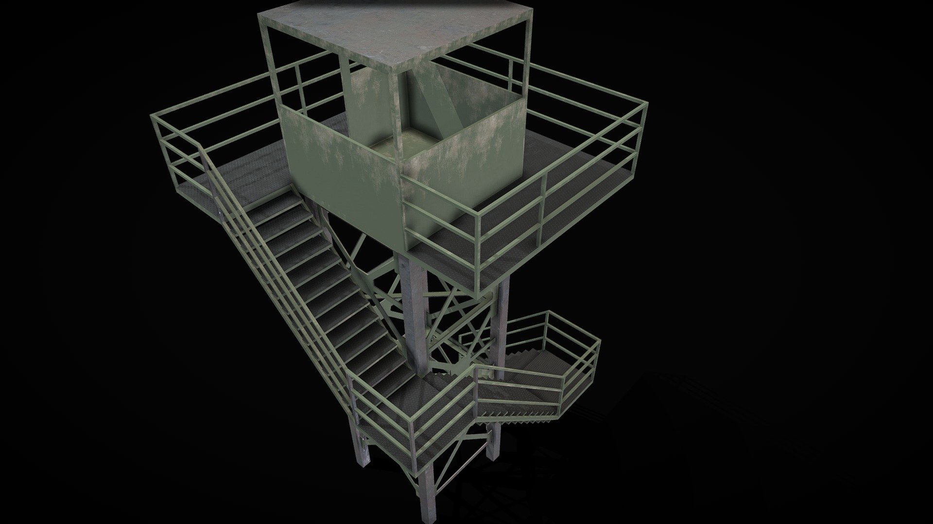 Watchtower - 11MB - Download Free 3D model by Mehdi Shahsavan ...