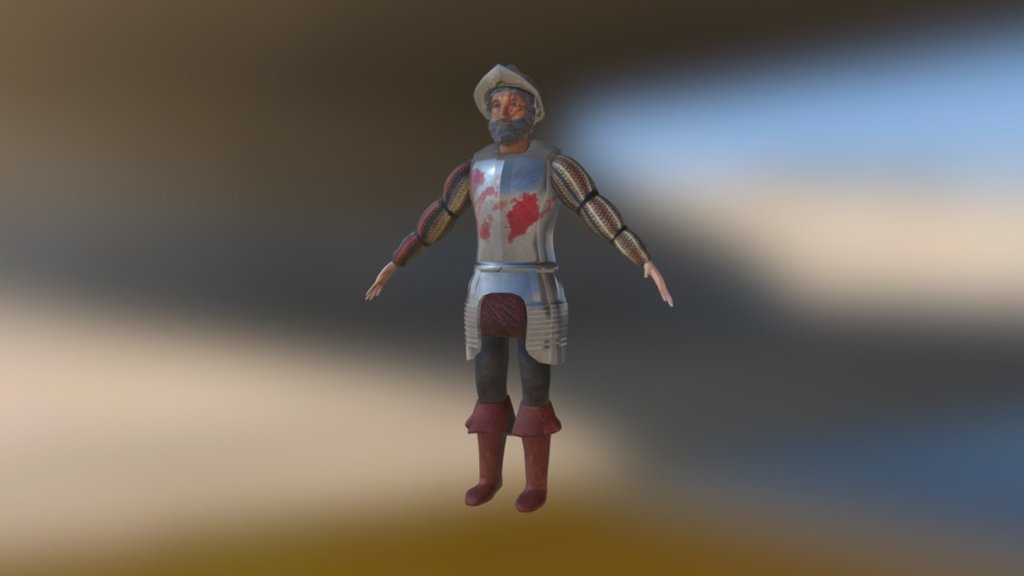 Conquistador - 3D model by Javier Martínez Gascón (@javier.martinez ...