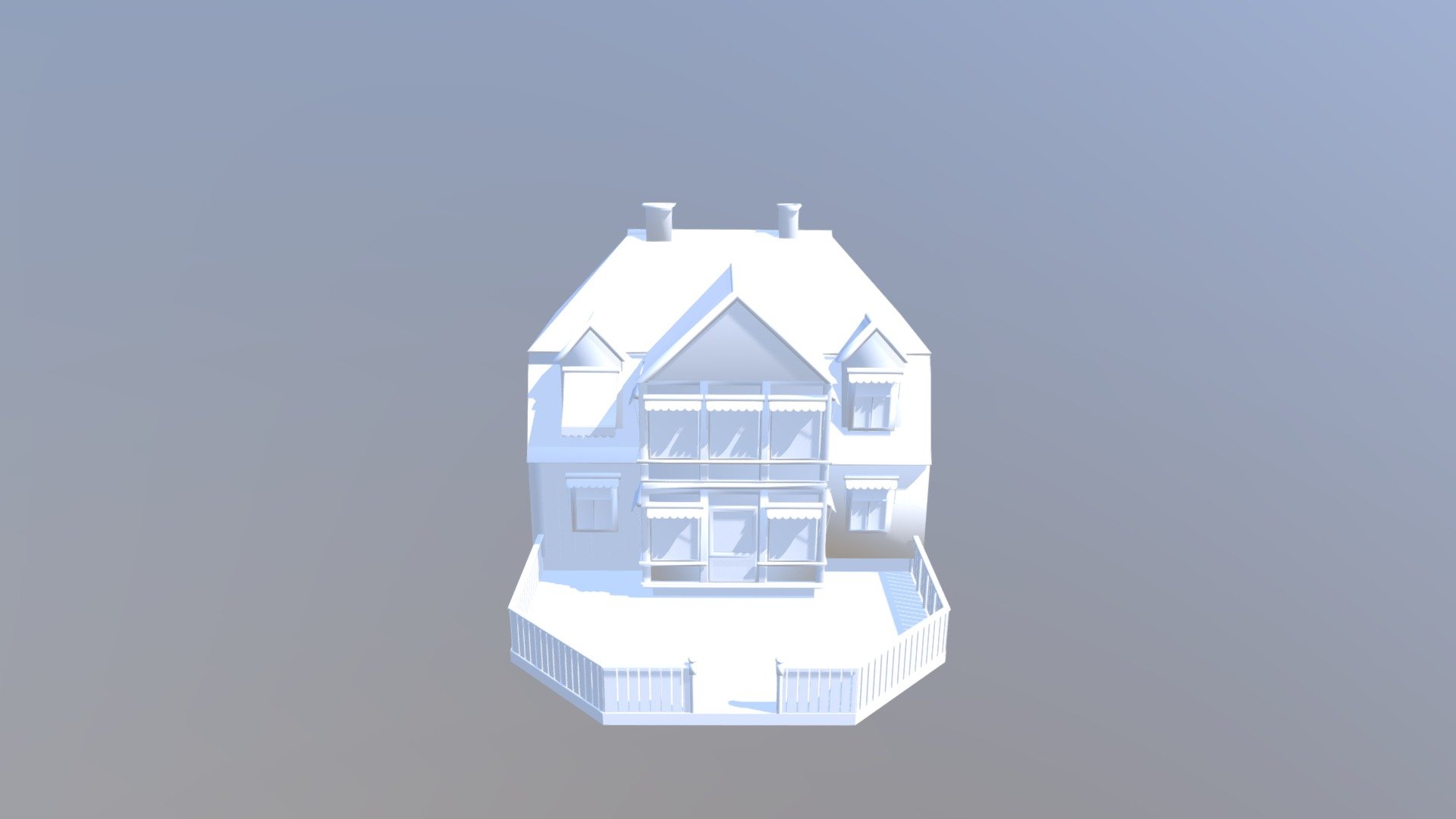 Building - 3D model by artcecilie [3b342f3] - Sketchfab