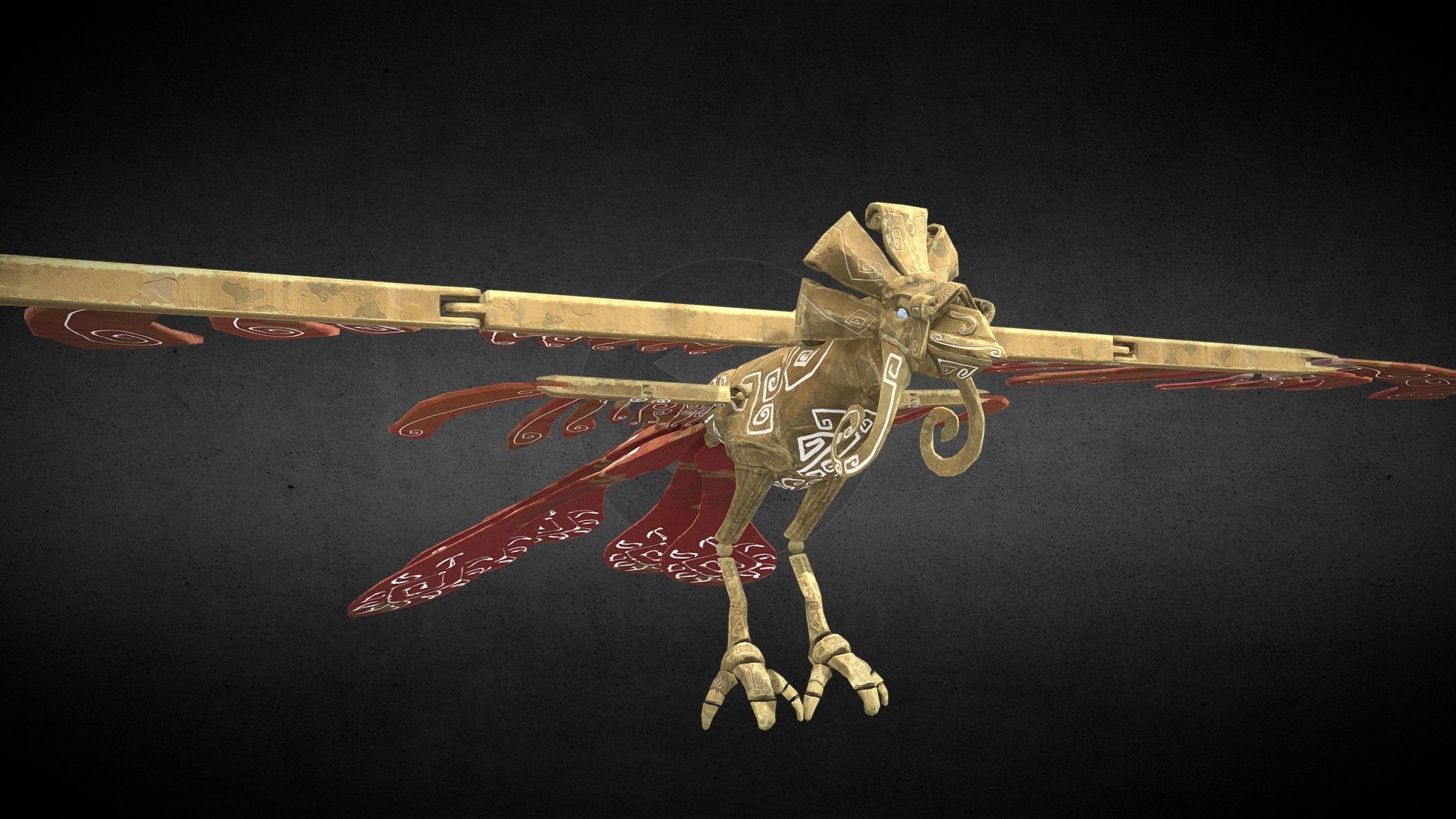 Guardian Bird V3 - 3D model by Raven13080 [3b34f67] - Sketchfab