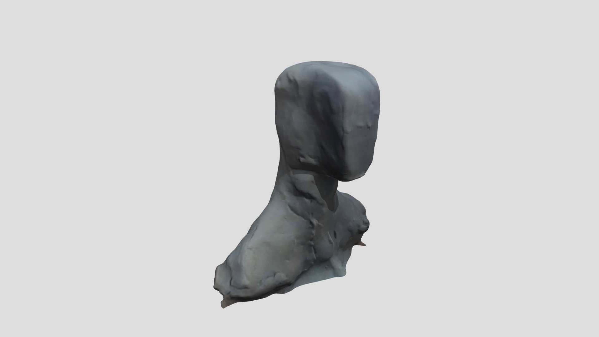 Bridgman Proko Portrait Sculpture Block-in HW - 3D model by ...