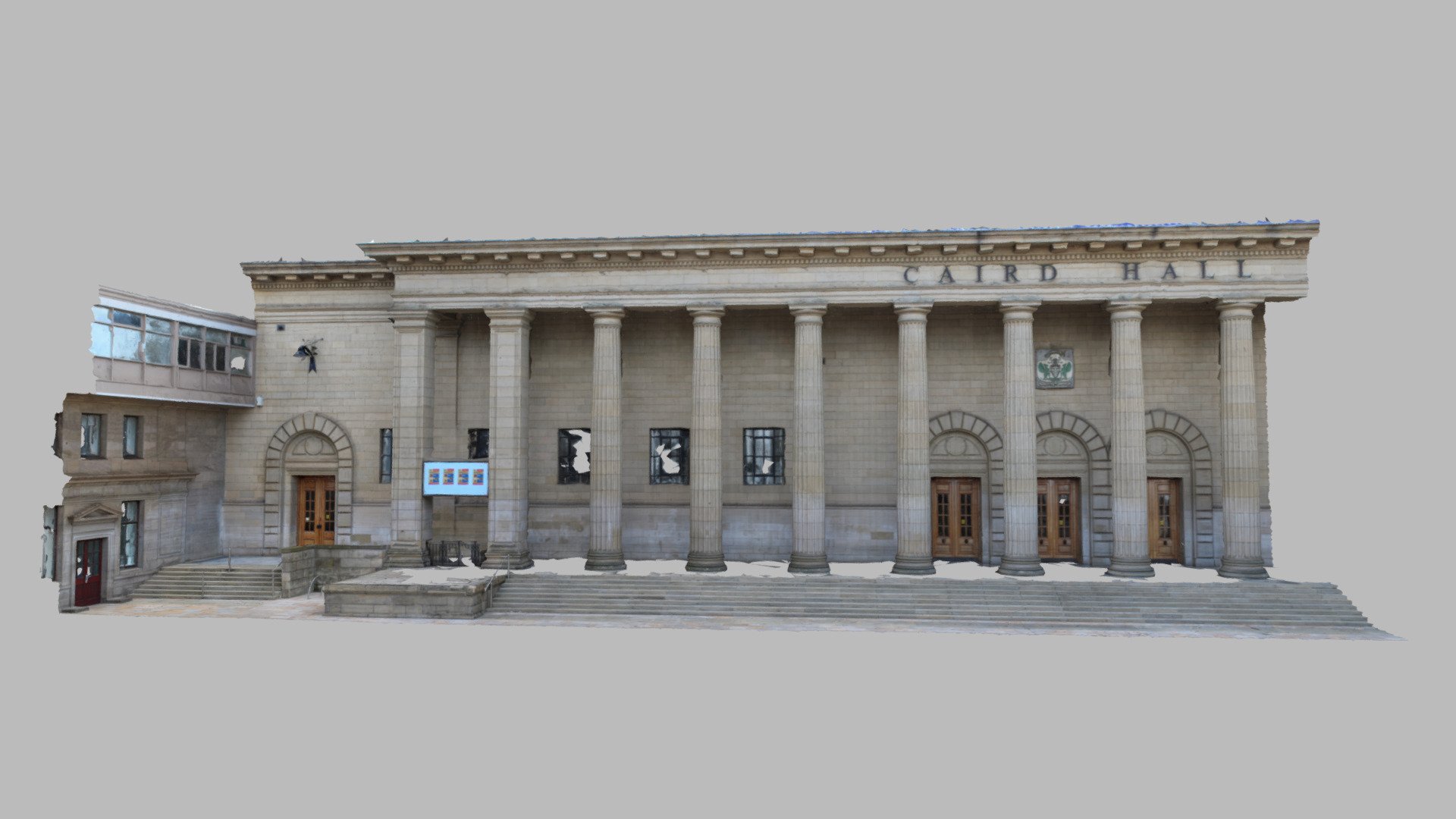 Dundee, Caird Hall (part) - Download Free 3D model by Daniel Muirhead ...