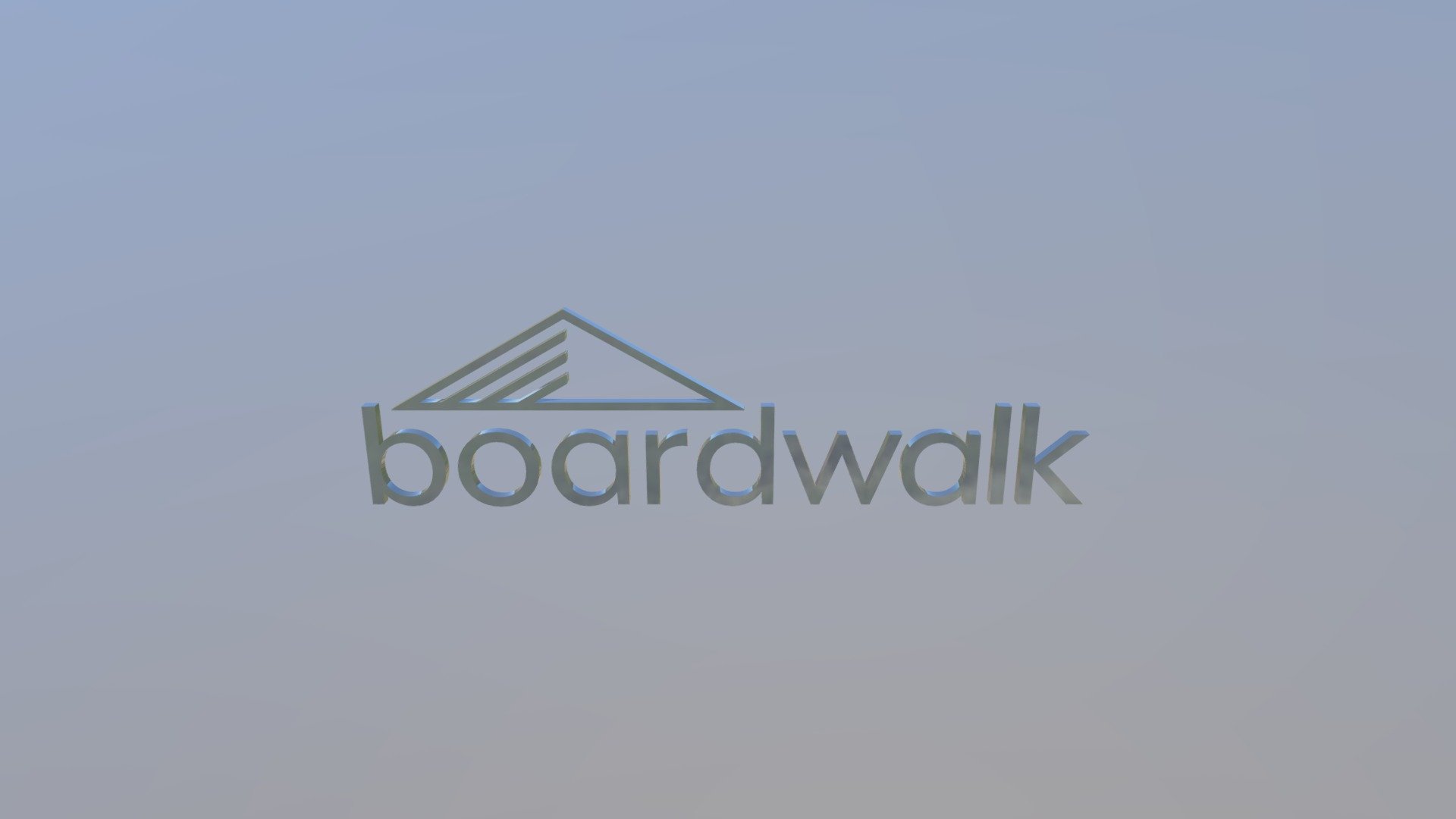 Boardwalk Logo - 3D model by tyniweb [3b36657] - Sketchfab