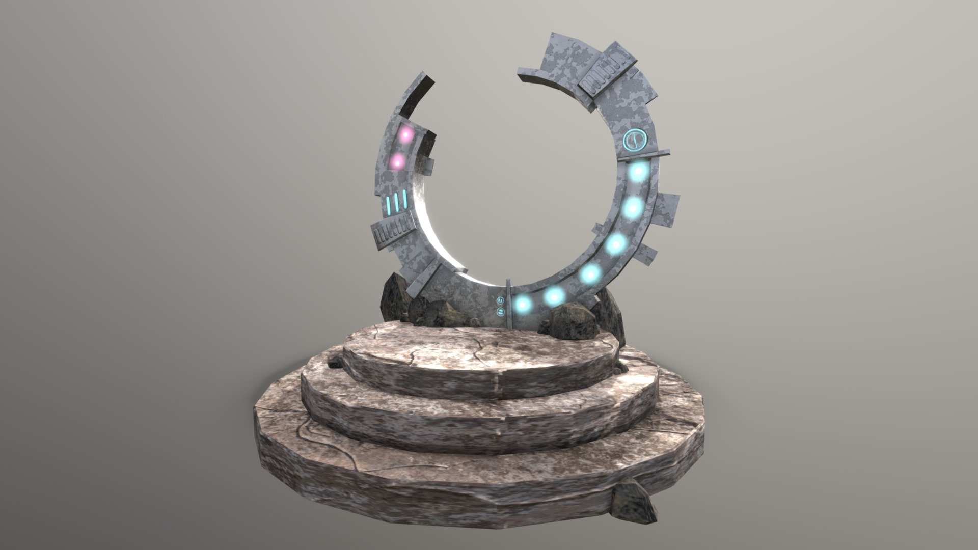 Teleporter - 3D model by Cl4rity (@lorenzo.anais1999) [3b378d5] - Sketchfab