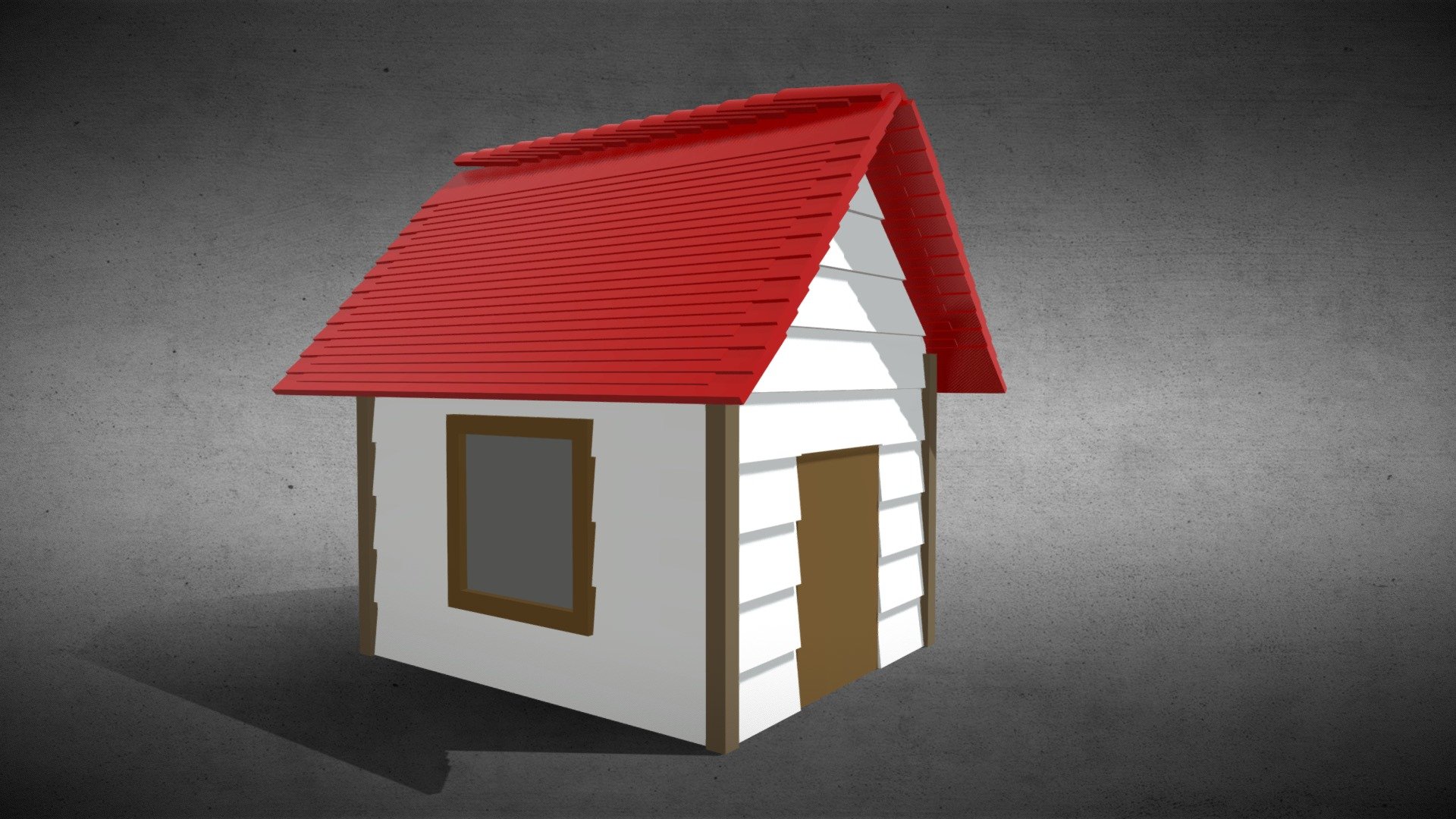 Small house shape No.01 - Download Free 3D model by Martin_Bernad_MB ...