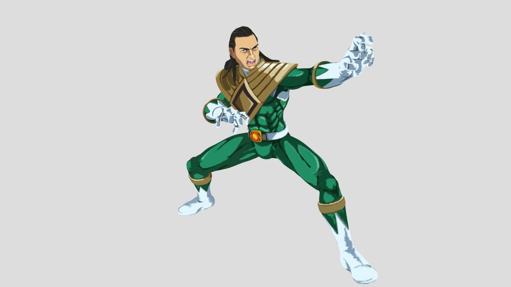 Power Rangers - A 3D model collection by peterto - Sketchfab