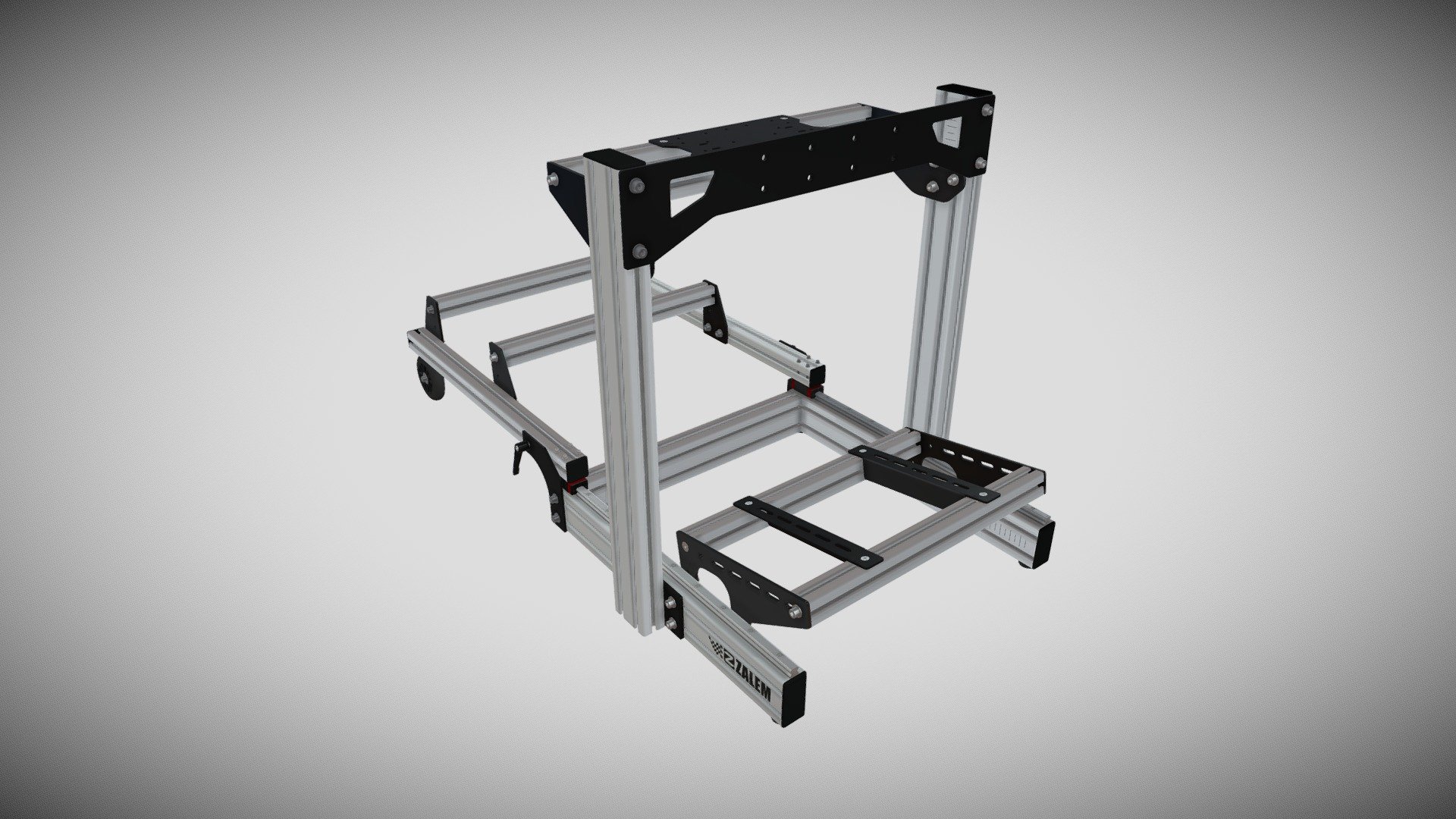 Zalem ALU Plegable LG - 3D model by zalemart [3b399bd] - Sketchfab
