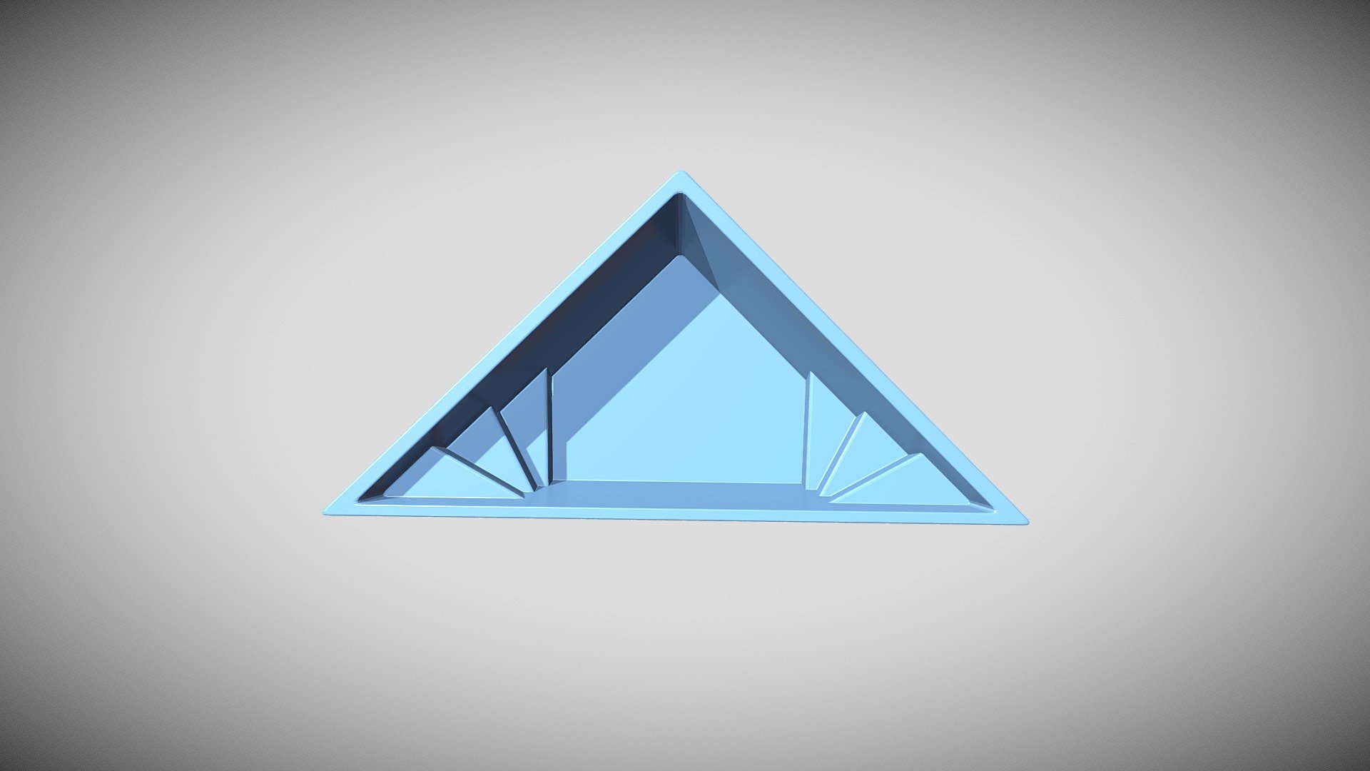 POOL TRIANGLE SHAPE - Buy Royalty Free 3D model by quadstudio ...