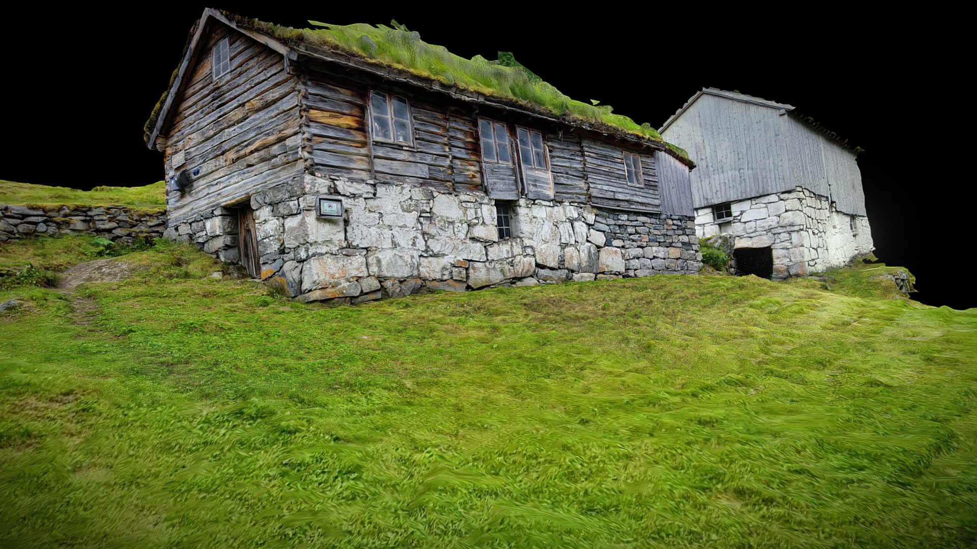 Geiranger, Hutter, Skagehola - Download Free 3D model by zhenkoest ...