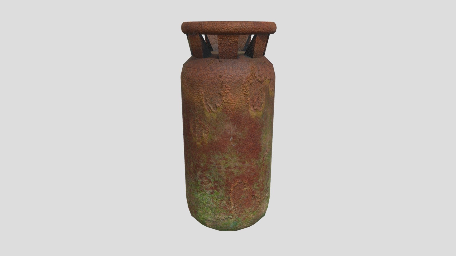 Rusted Gas Cylinder - Download Free 3D model by atharva_parab ...