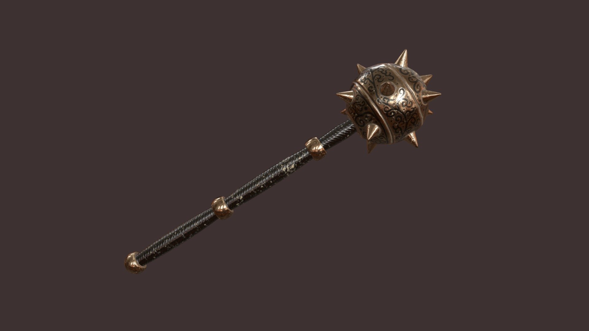 Mace - 3D model by pestretsovDm [3b3da2a] - Sketchfab