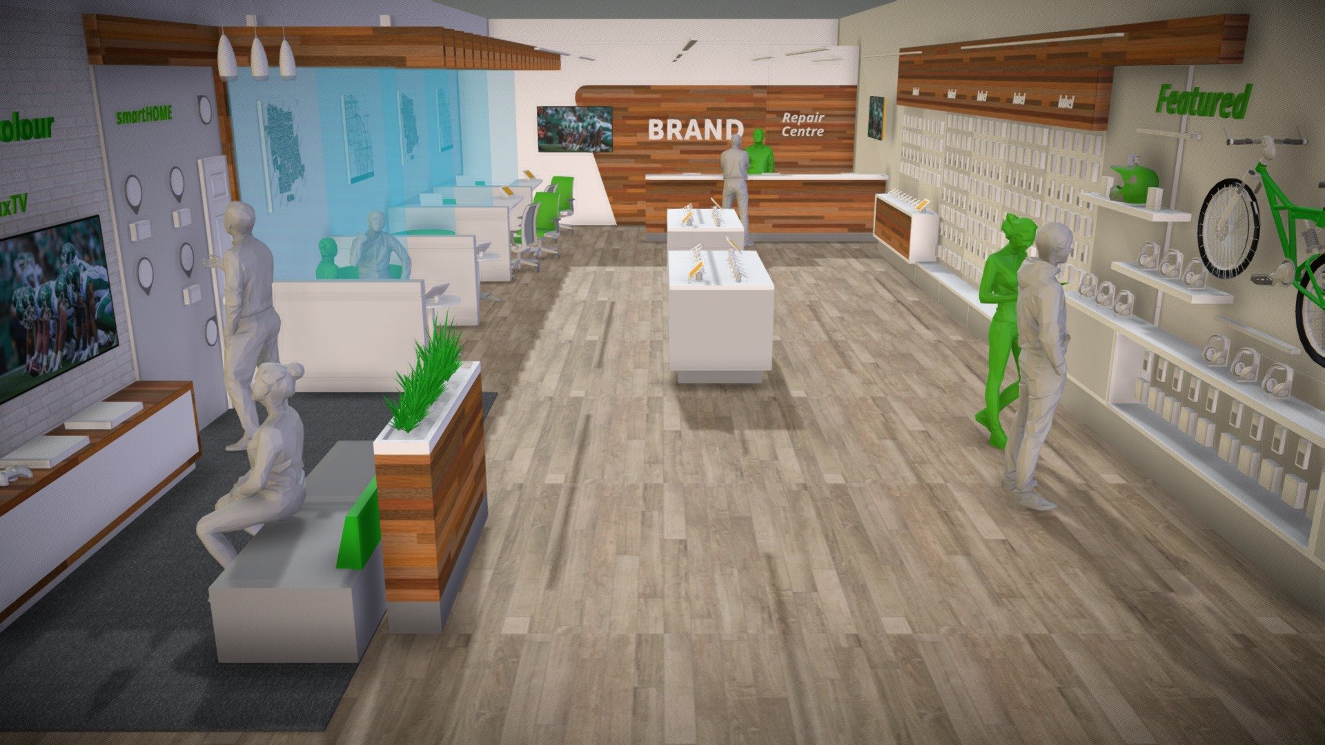 Future Trends in Wireless Retail - 3D model by Ready (@iqmetrixstores ...