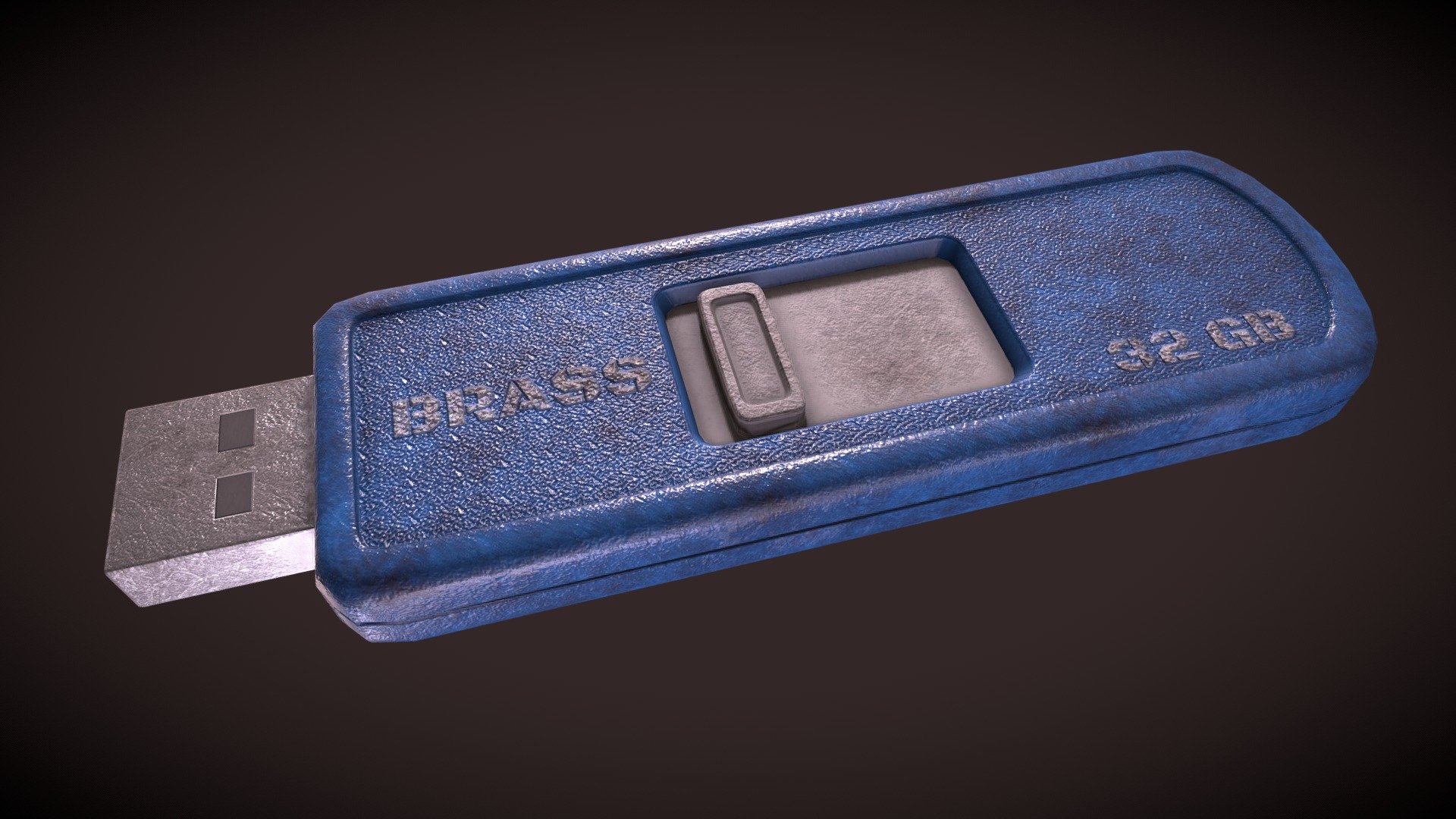 USB Drive - 3D model by Gecko Ink Studios (@geckoinkstudios) [3b3e57a ...