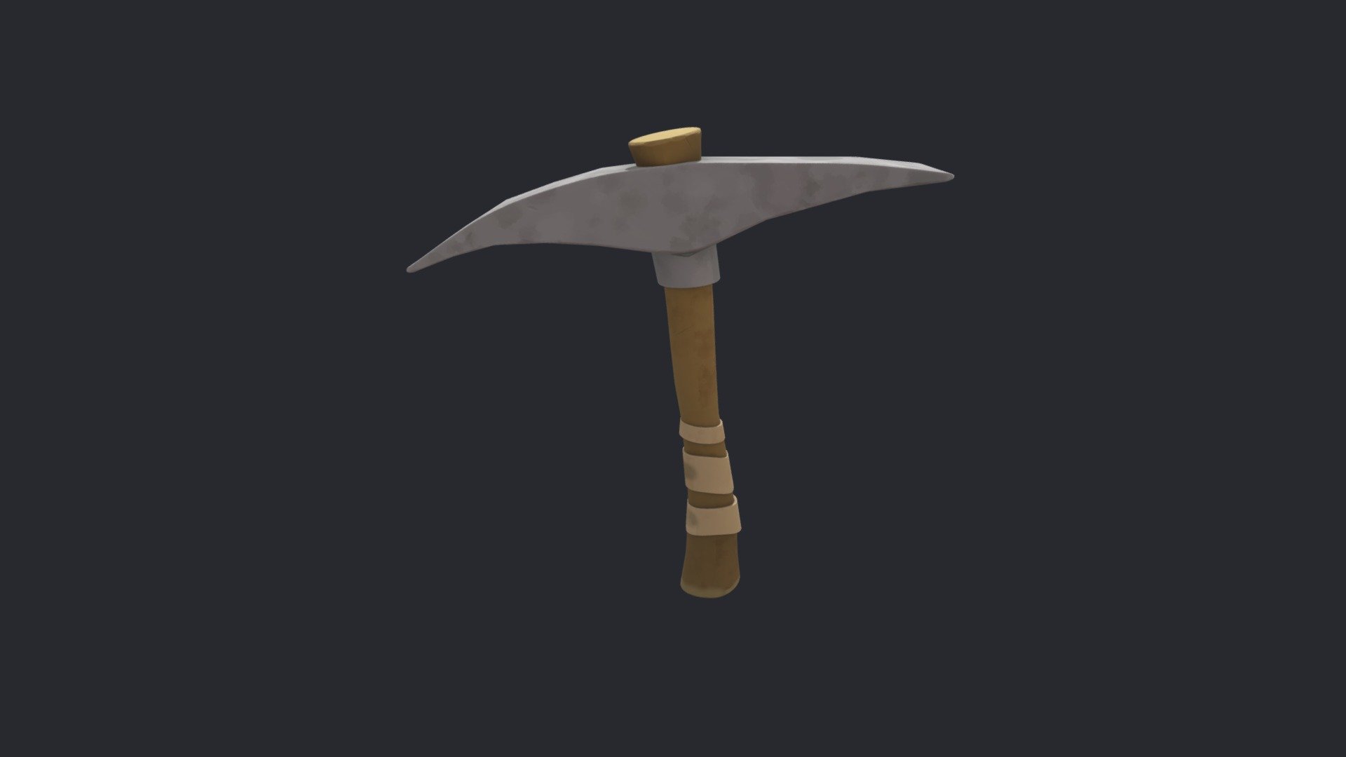 Stylized Low Poly Pickaxe - Download Free 3D model by Dablue [3b40281] - Sketchfab
