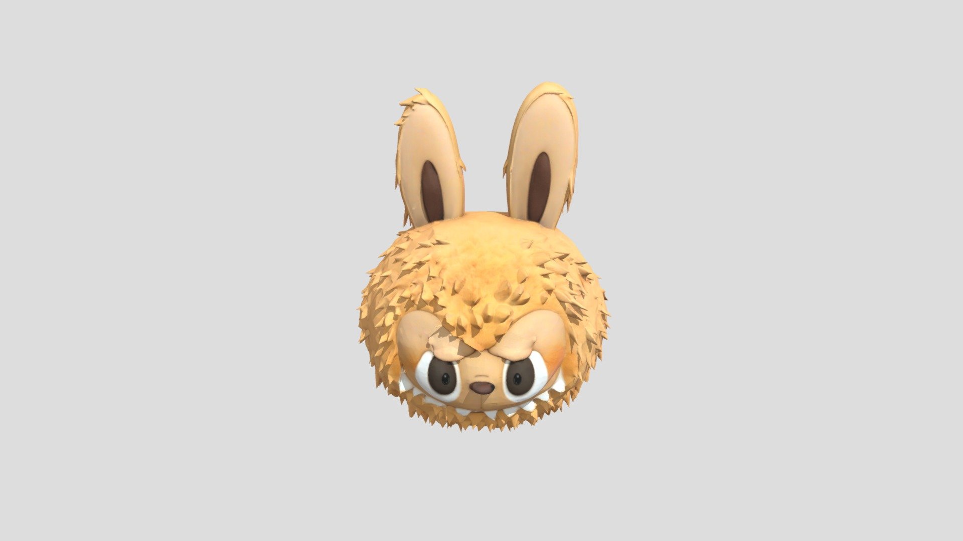 Labubu Mask Design - 3D model by VFXVFXVFX [3b408be] - Sketchfab