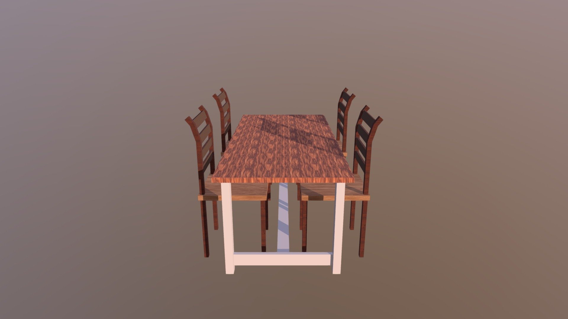 Table set - Download Free 3D model by Aaron (@528906) [3b41176] - Sketchfab