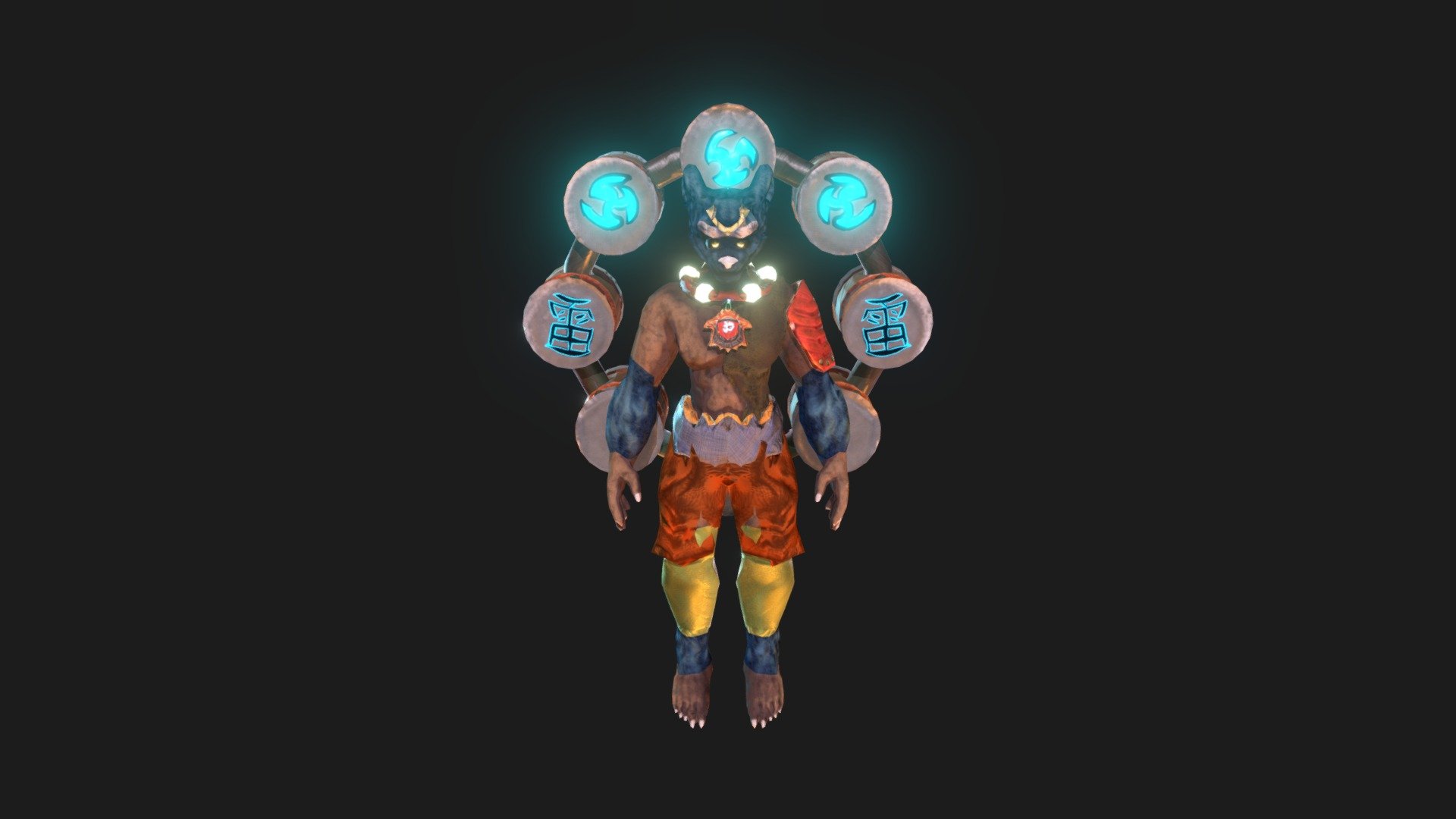Raiju_Full_Final - 3D model by ResidentBoar1 (@TheResidentBoar1 ...