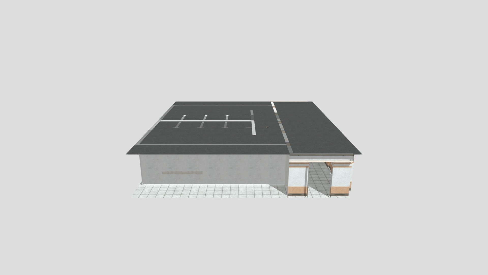 SCP:CB Rooms - Entrance Zone - Restroom - Download Free 3D model by ...