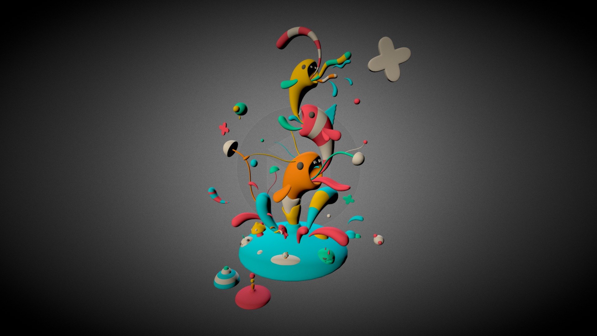 Up Chuck - 3D model by Shannon Jahnel Lanktree (@shannonlanktree ...