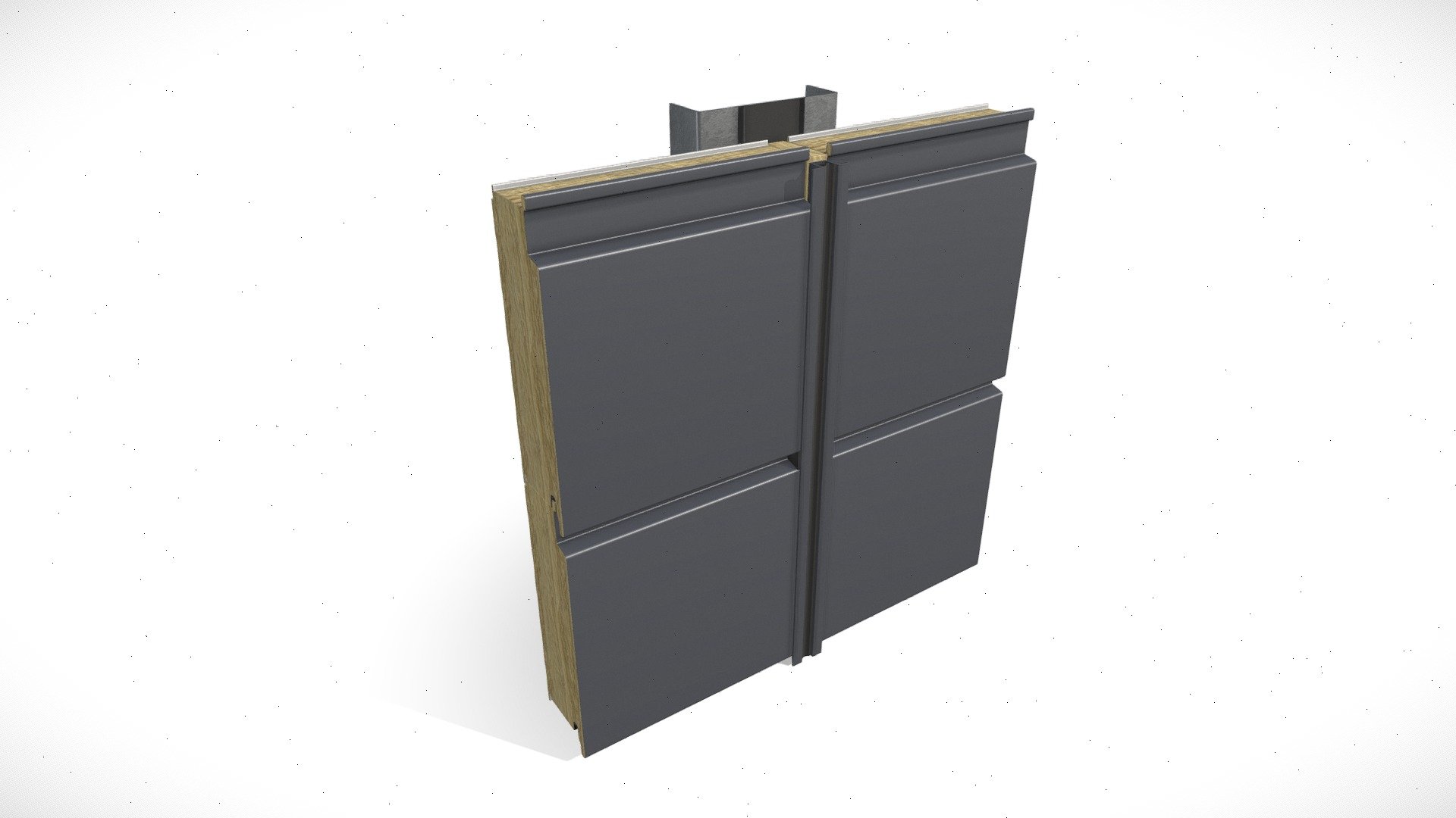 System Evolution Inline Black K-Roc - 3D model by kingspan.facades ...