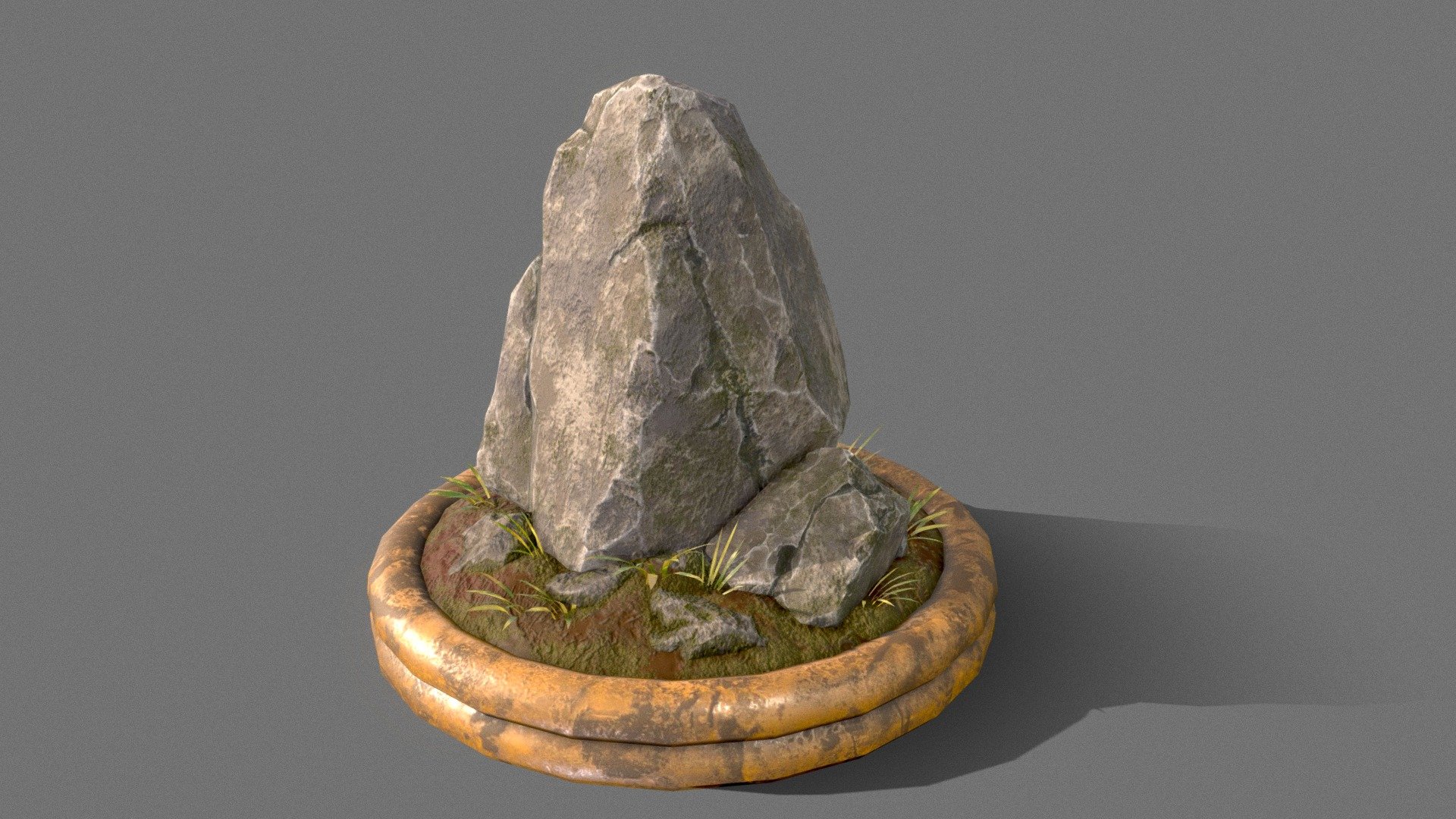 rock - 3D model by songun [3b445f8] - Sketchfab