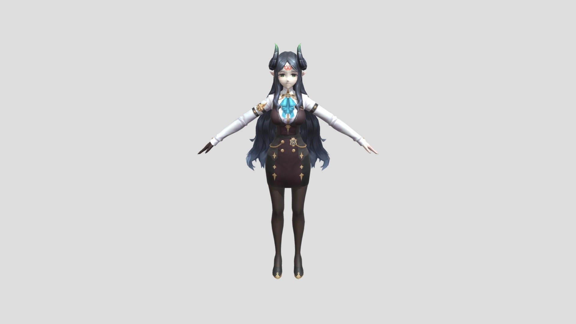 Shamilla_Cos20S King's raid - Download Free 3D model by ilyakardailskiy ...