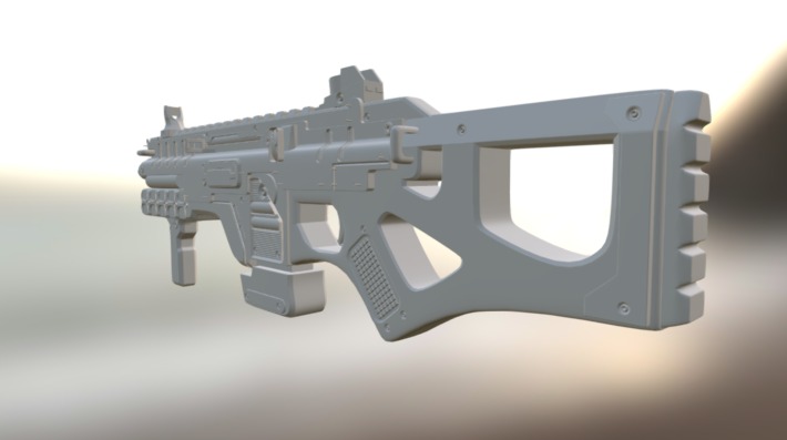 SMG High - 3D model by DionHsu [3b44903] - Sketchfab