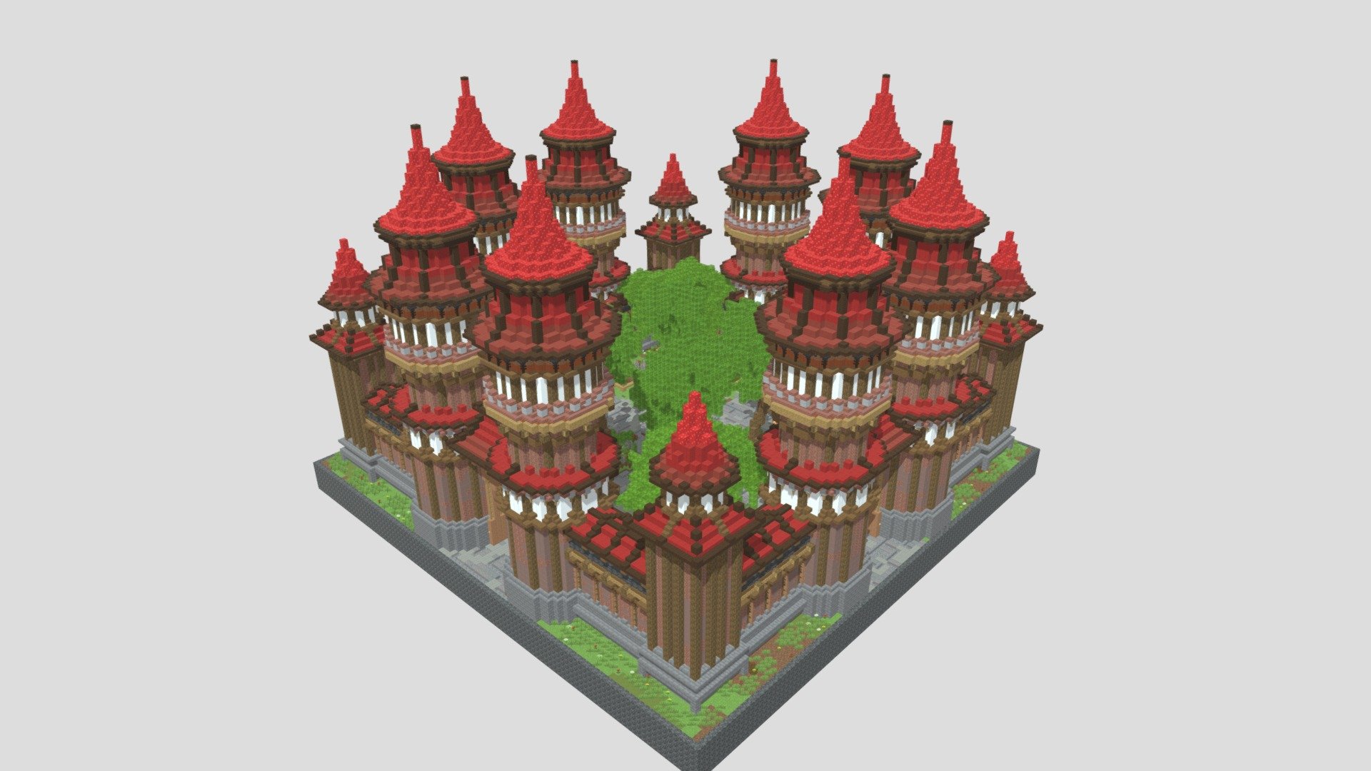 HCF Koth CASTLE - 3D model by AstrumProjects [3b44bb2] - Sketchfab