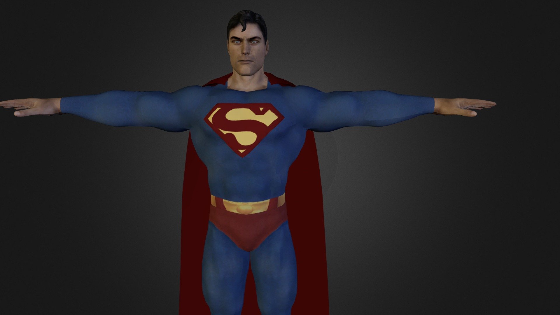 Superman - 3D model by stockcg [3b45d42] - Sketchfab