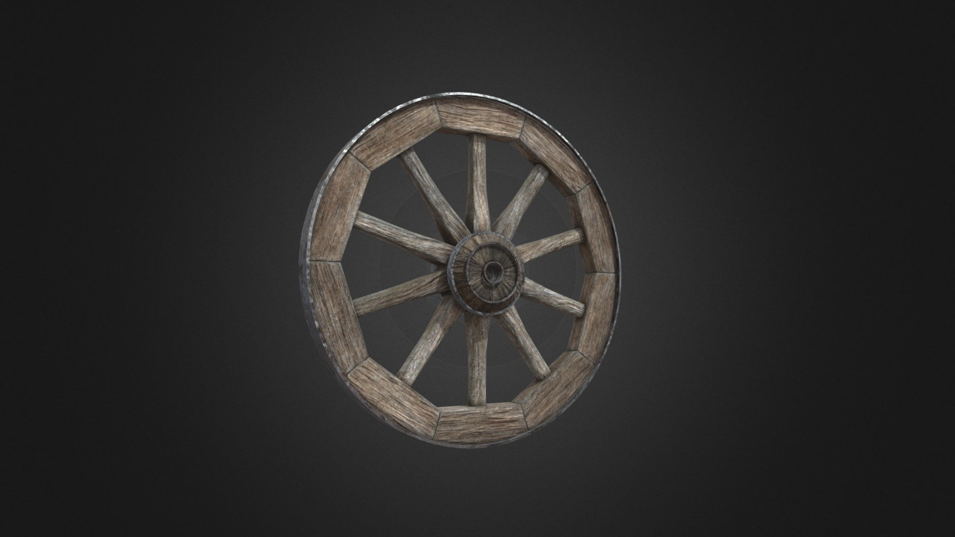Wheel - Download Free 3D model by goodboyniceboy [3b46e34] - Sketchfab