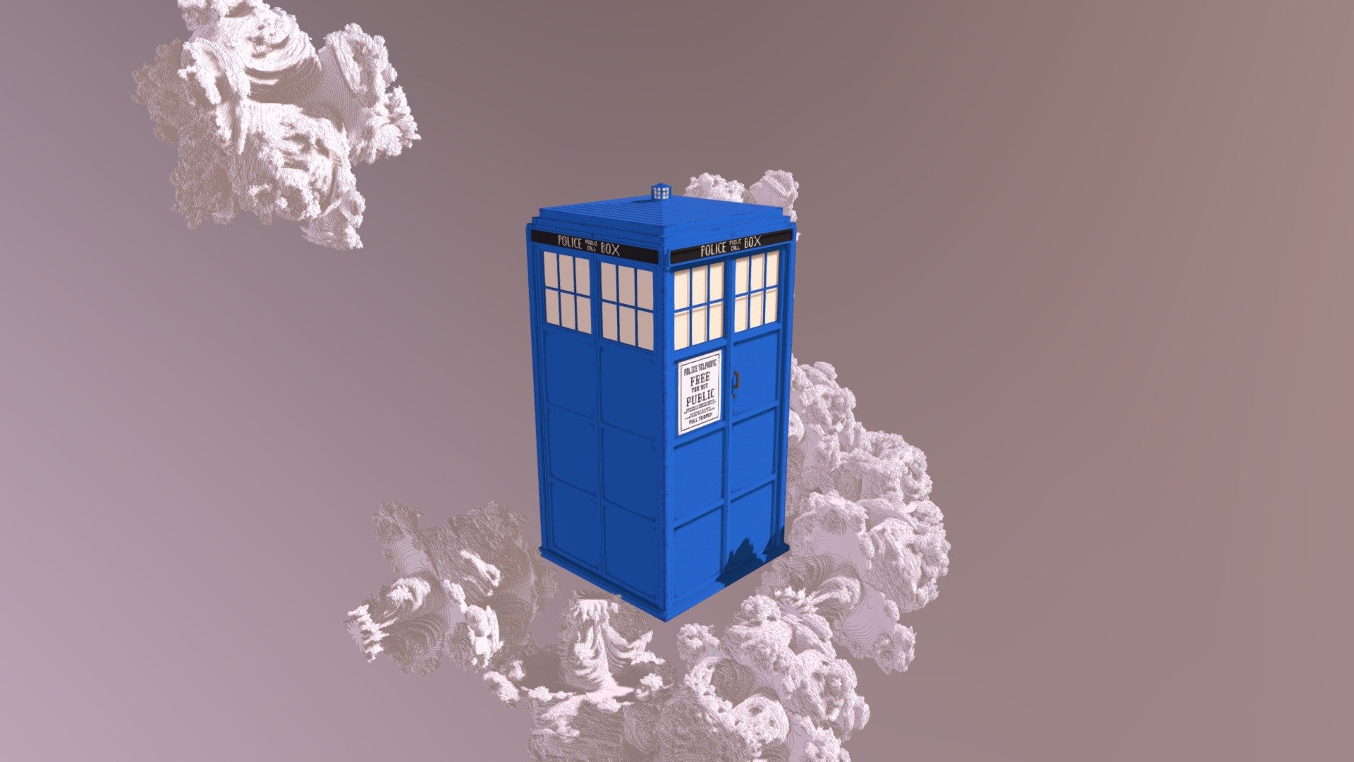 tardis - 3D model by s23643 [3b47b4b] - Sketchfab