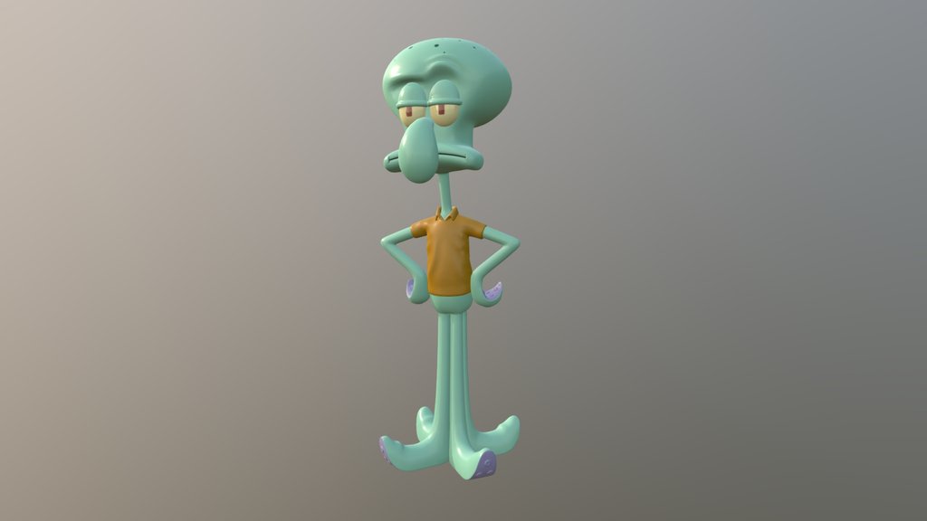 SpongeBob SquarePants - A 3D model collection by QIN-KAI-TONG - Sketchfab