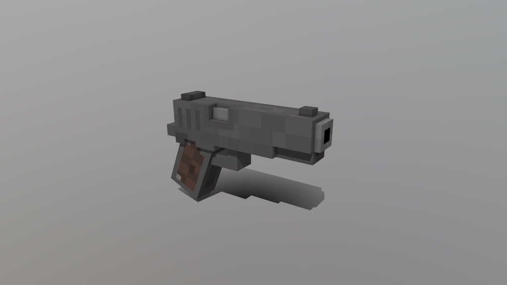 Voxel Guns - A 3D model collection by ChillyJay - Sketchfab