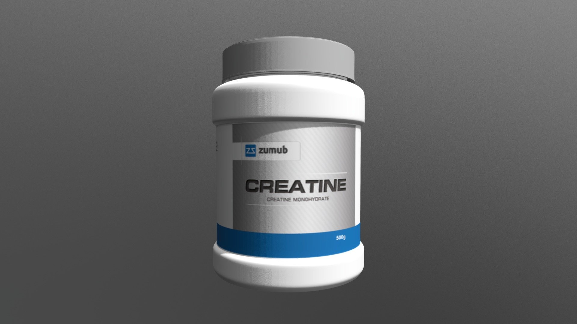 Zumub Creatine - 3D model by EduardoCaramujo [3b4add4] - Sketchfab