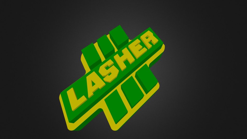 L A S H E R - 3D model by jason palmer (@jackhunter) [3b4b040] - Sketchfab