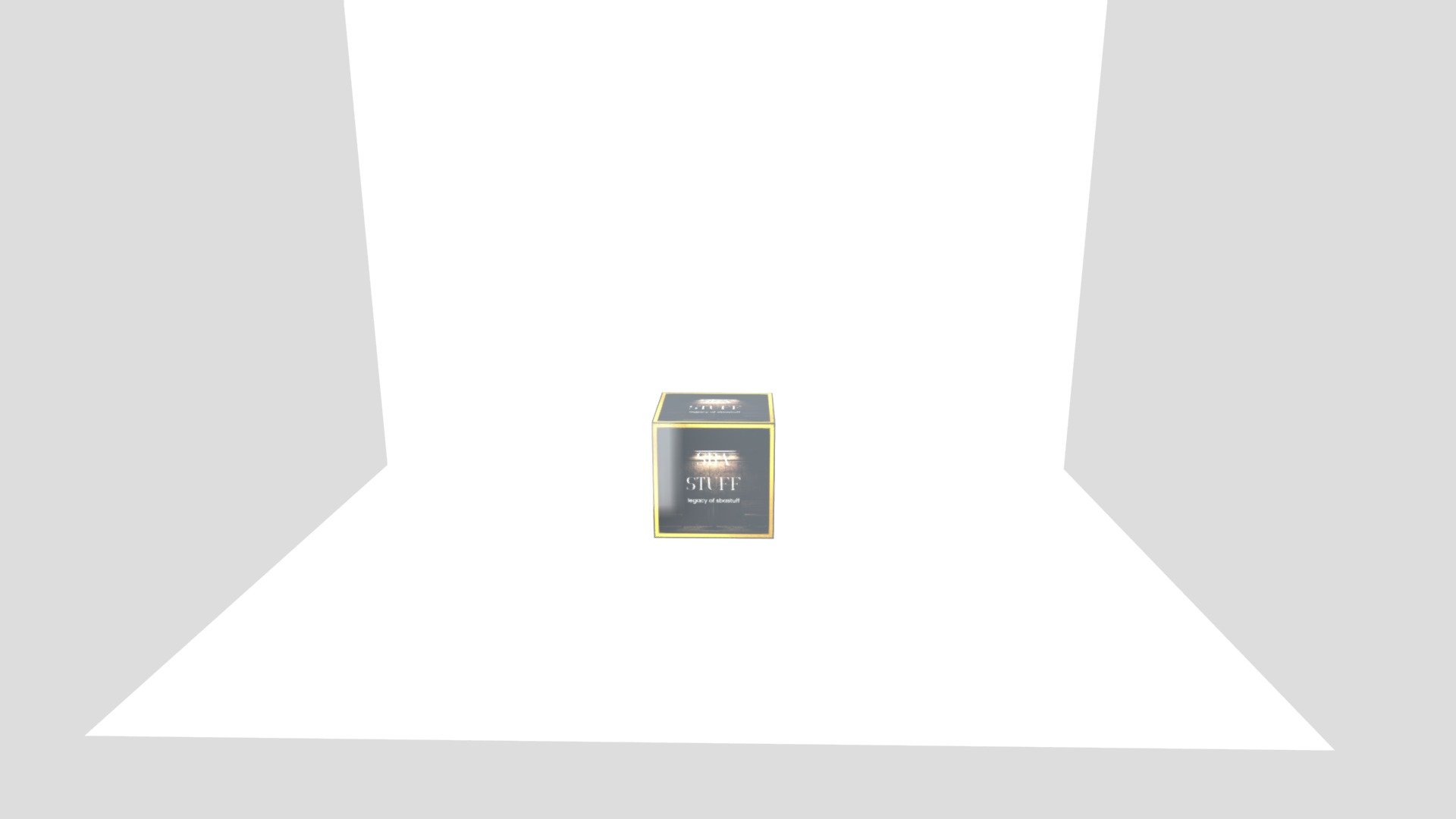 3d Cube Rotating Logo Sample 1 Download Free 3d Model By Sba Stuff