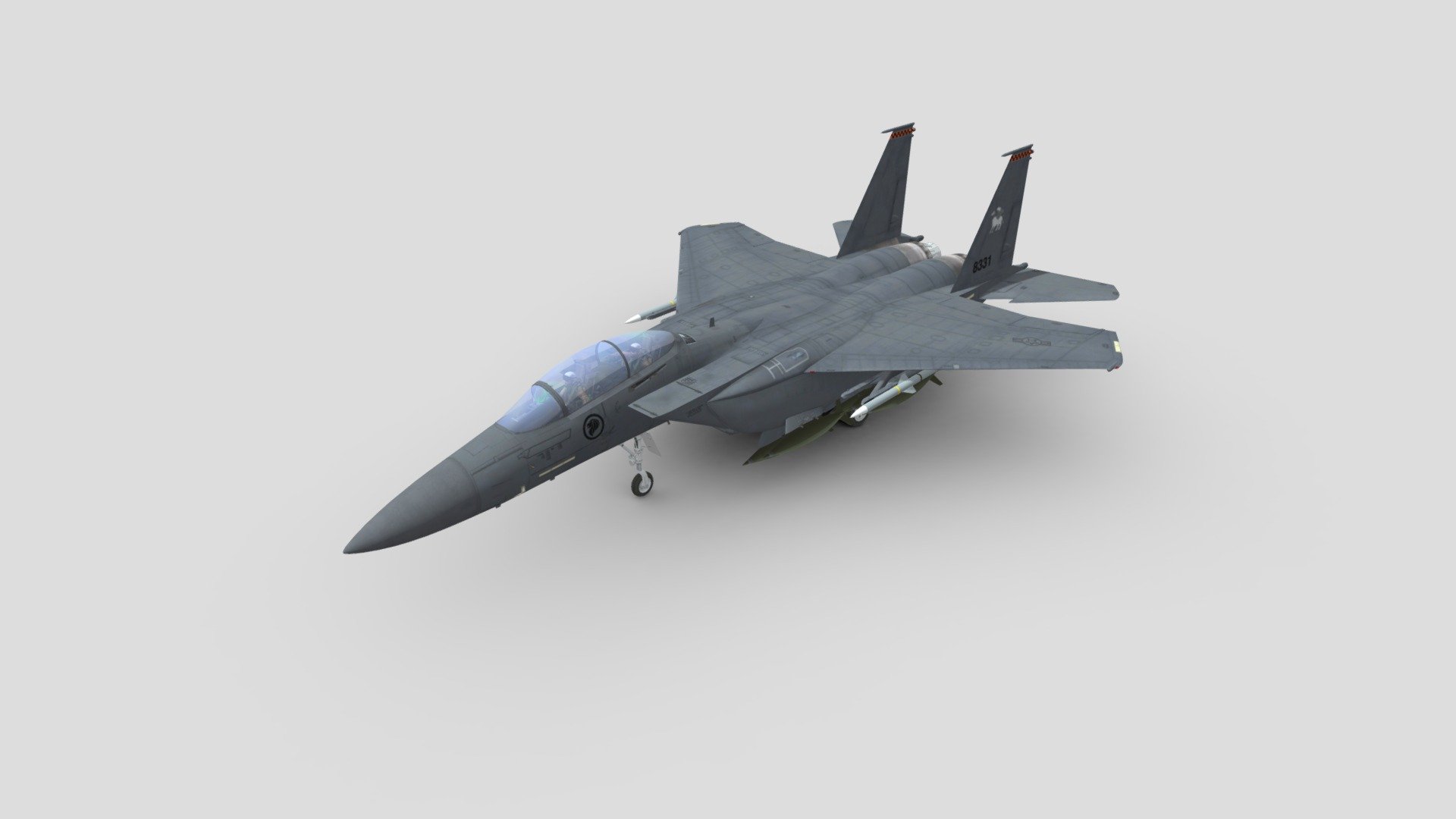 F-15SG - 3D model by RSAF Open House 2021 (@affertog) [3b4b73f] - Sketchfab