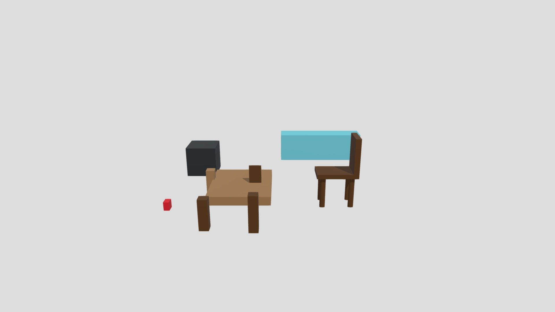 Chair and Leg Rest (1) - 3D model by o.dsinead [3b4b8e5] - Sketchfab
