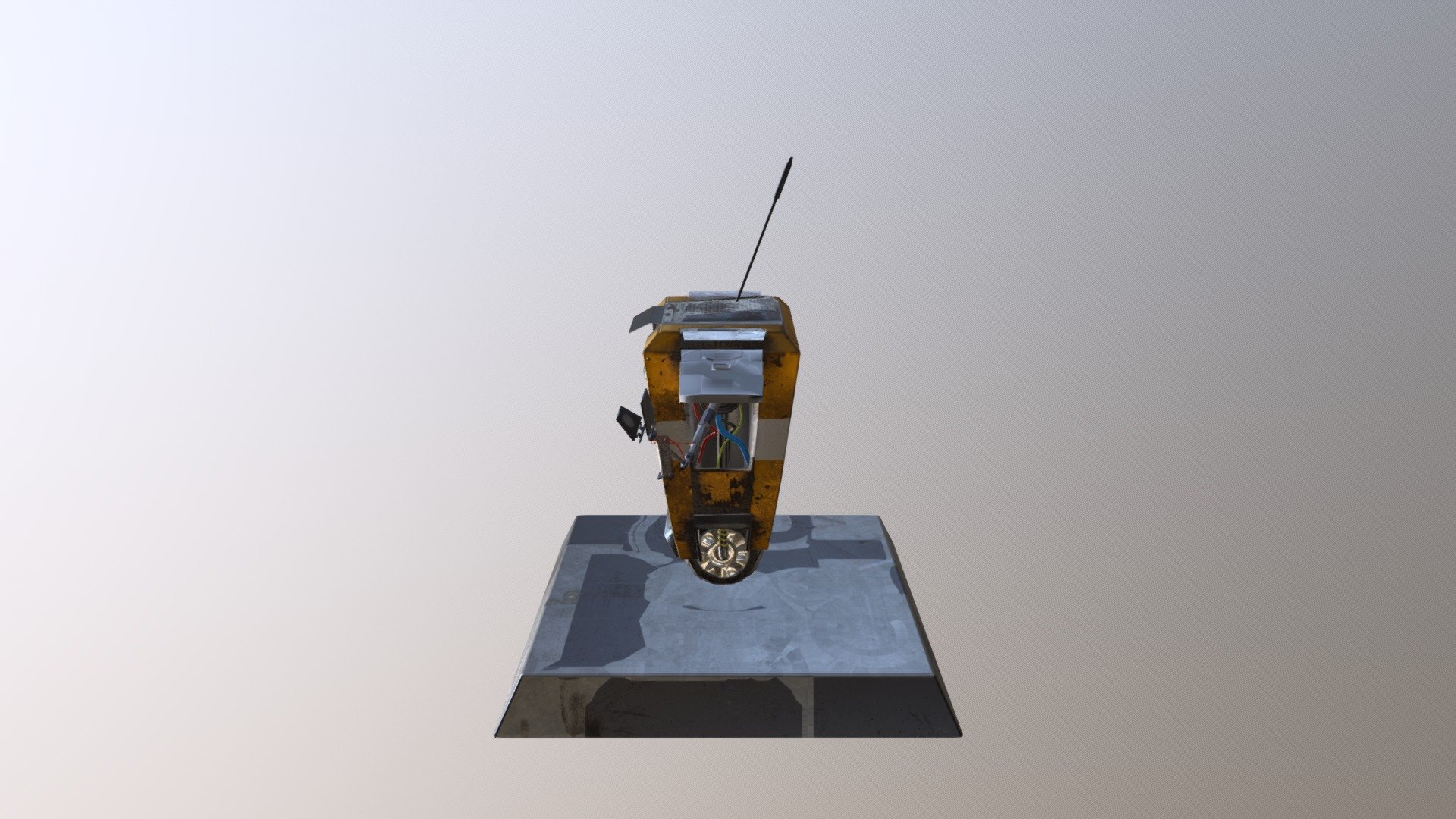 Claptrap Borderlands - 3D model by fnsmanu [3b4c6df] - Sketchfab