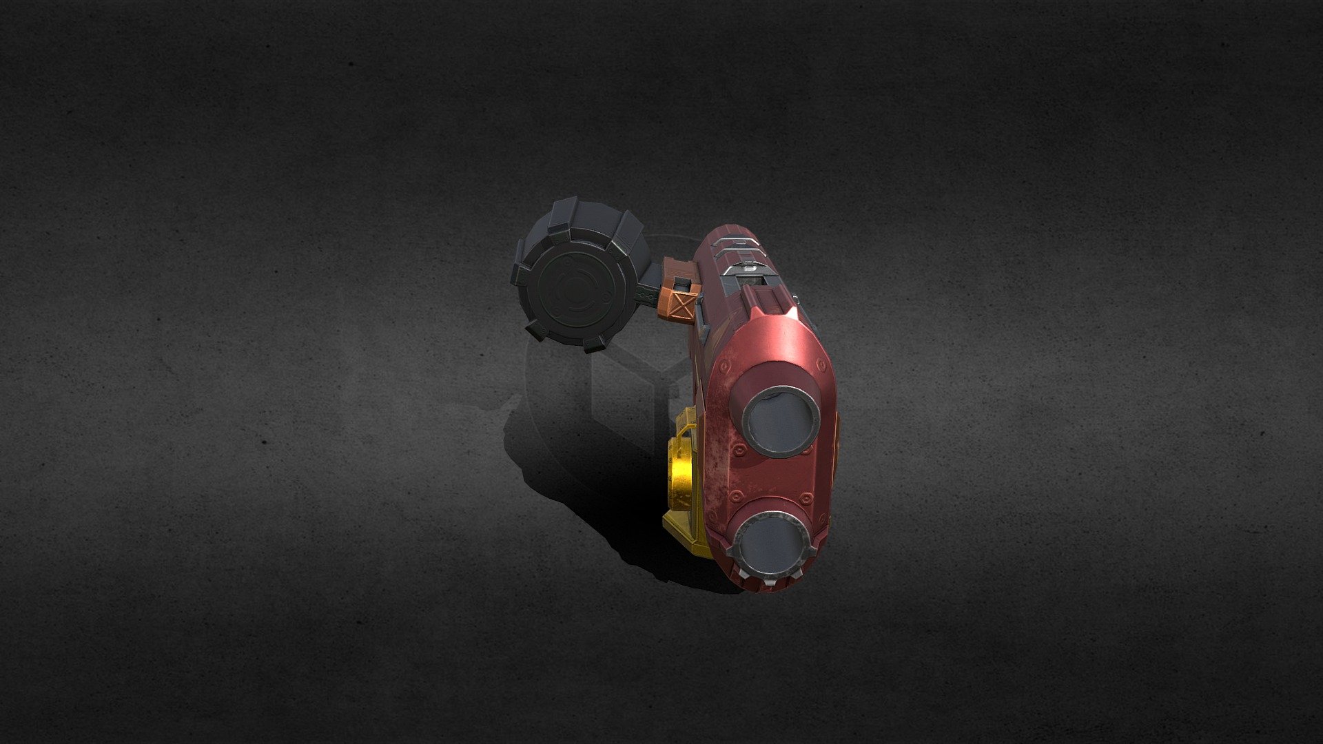 Mech gun, a - Download Free 3D model by jashma82 [3b4ce8e] - Sketchfab