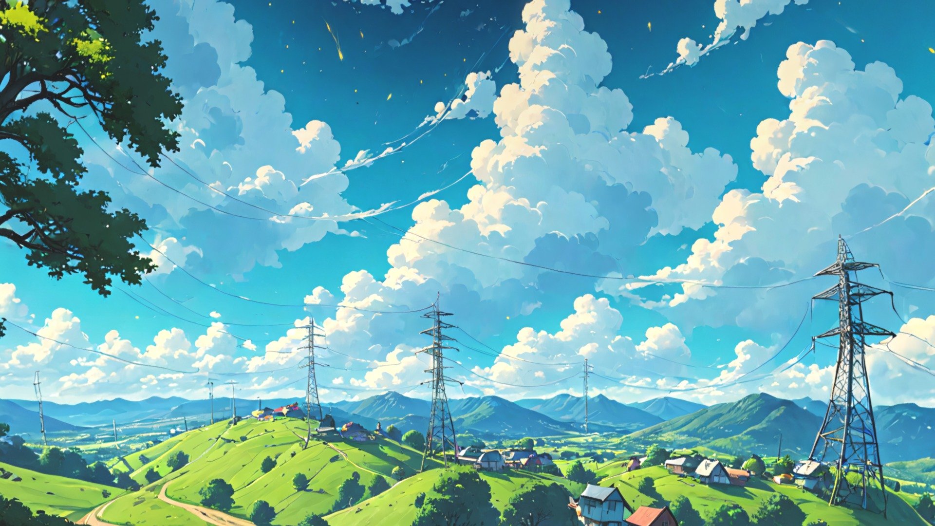 HDRI Vibrant Anime Skybox Panorama K - Buy Royalty Free 3D model by ...