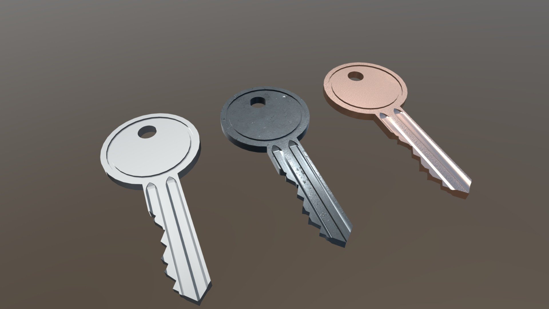 set of keys - Buy Royalty Free 3D model by TYYK [3b4d9b8] - Sketchfab Store