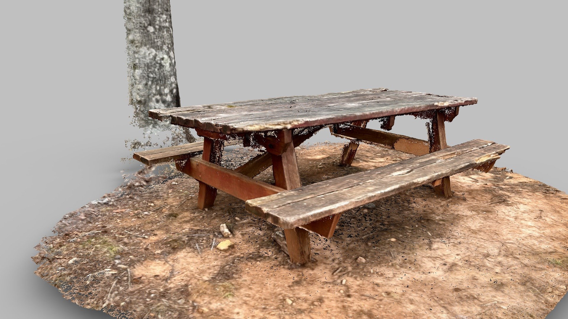 Day 11: Picnic Table - 3D model by EveryPoint [3b4fa73] - Sketchfab