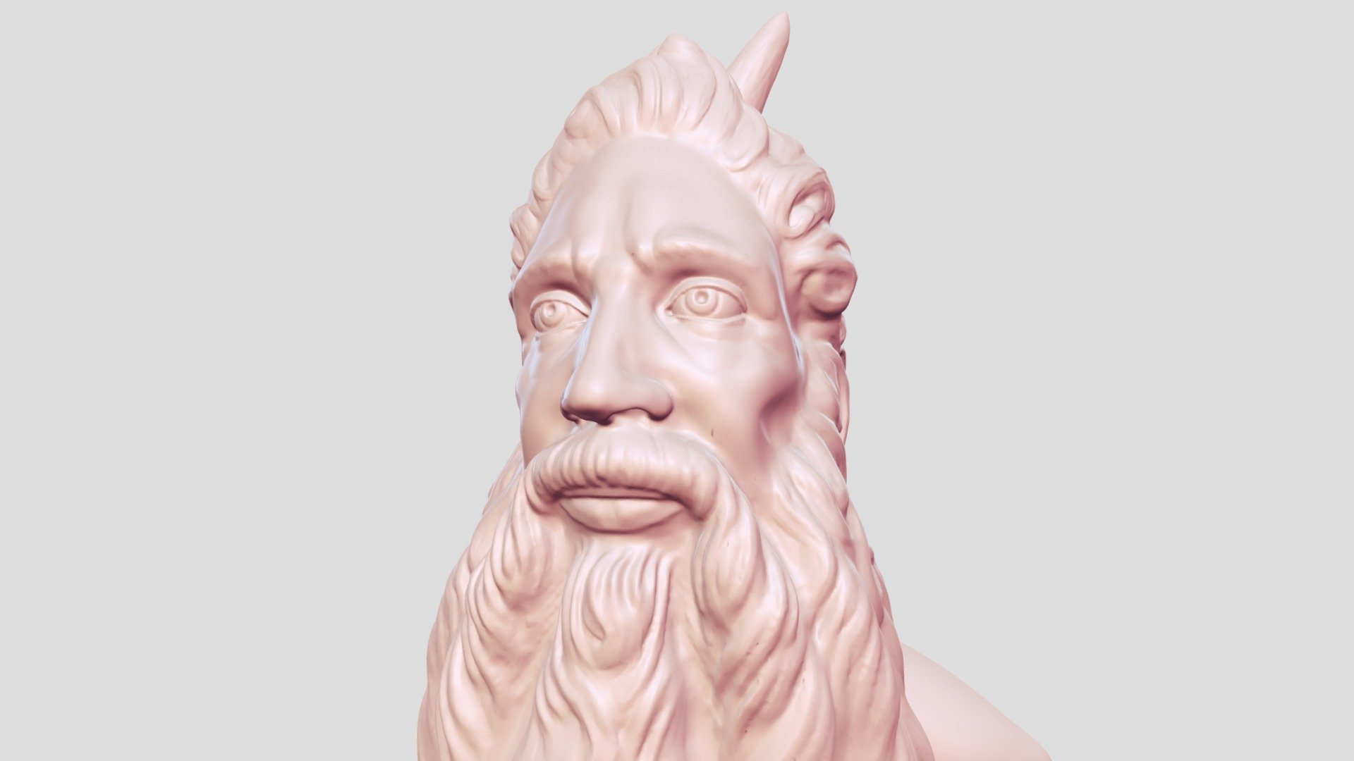 Moses - Sculpted Portrait - 3D model by Vali Lancea (@valilancea ...