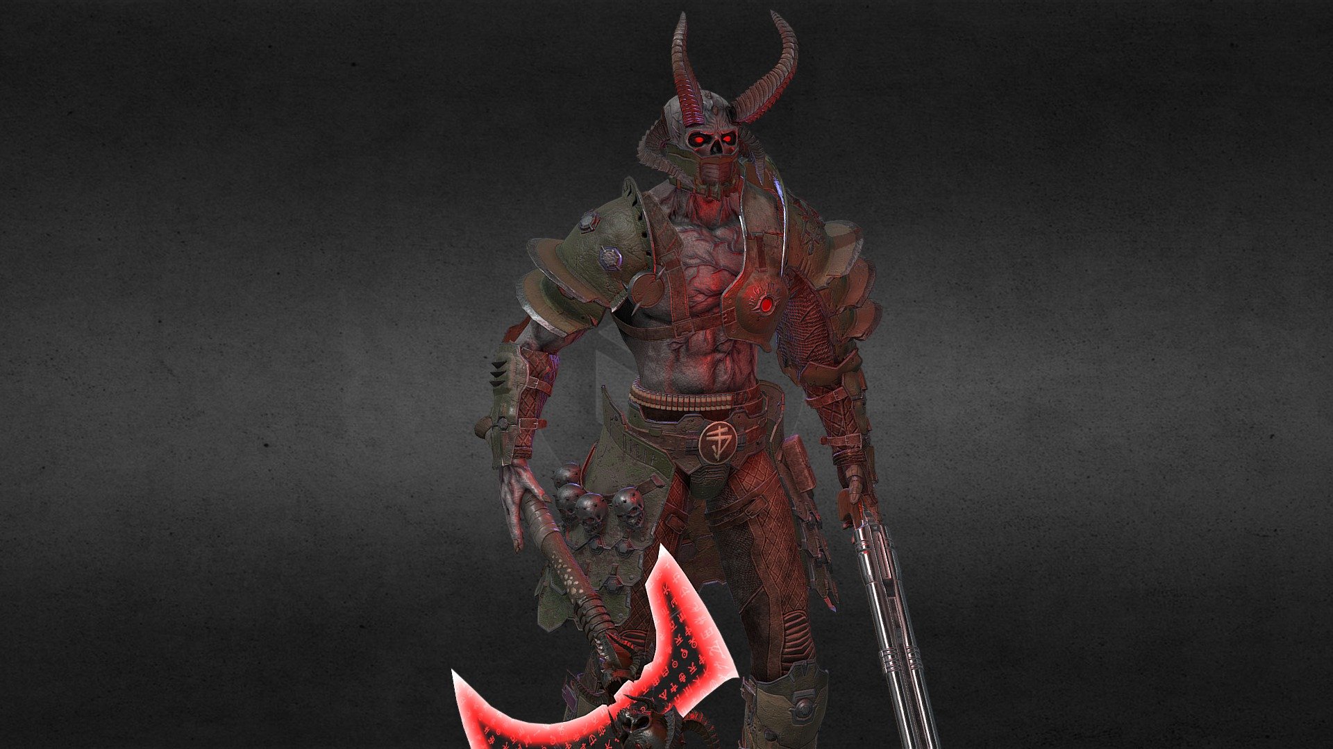 Doom Marauder - 3D model by DalMak (@myongya123456) [3b50131] - Sketchfab
