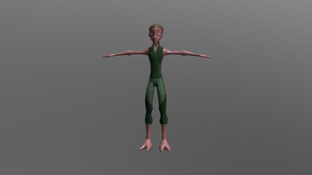 Gimble Greenbottom - 3D model by fisher3d [3b50b25] - Sketchfab