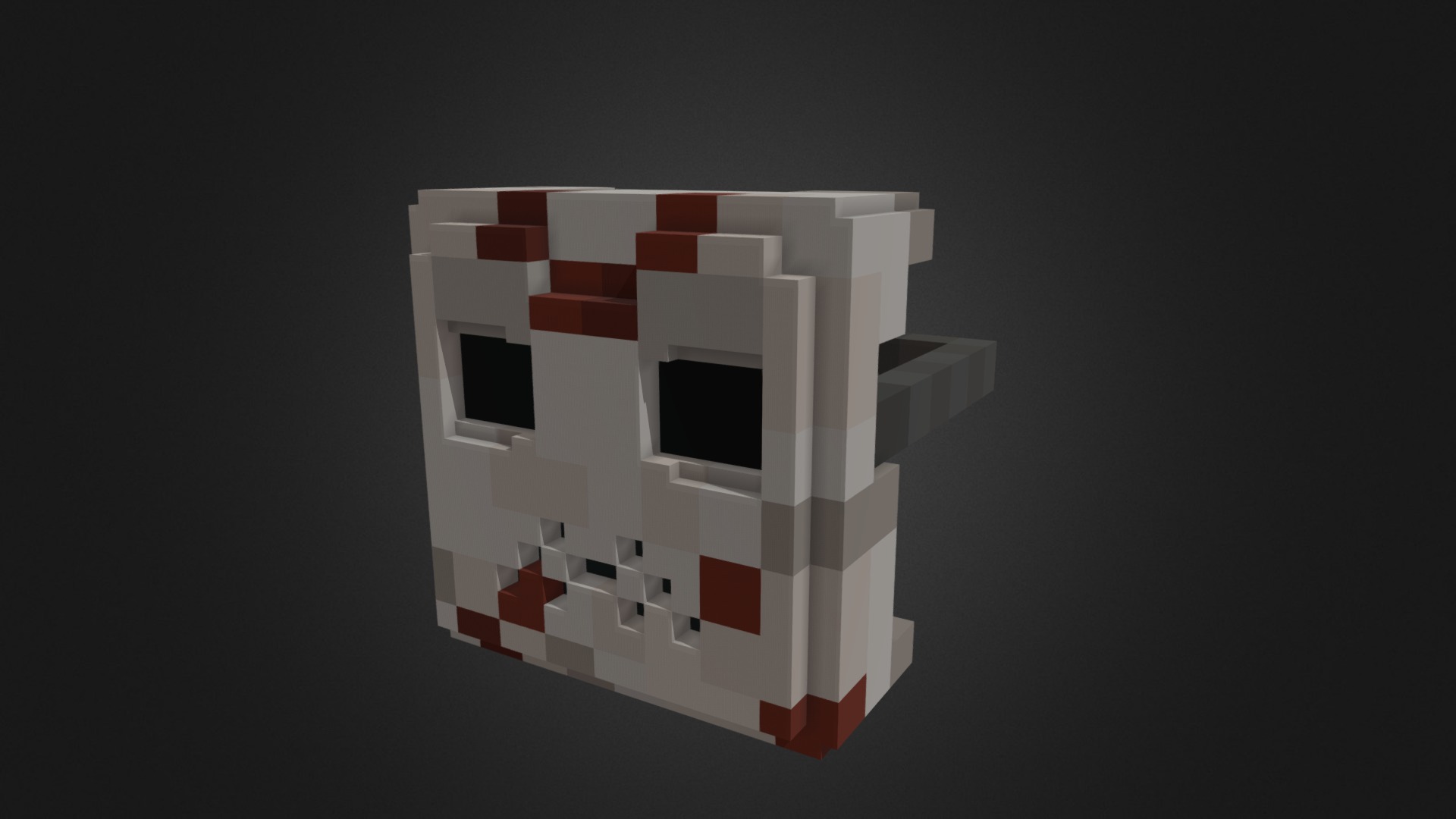 Voxel Jason Mask (Cubik) - 3D model by Chara_Dreemurr [3b50e26] - Sketchfab